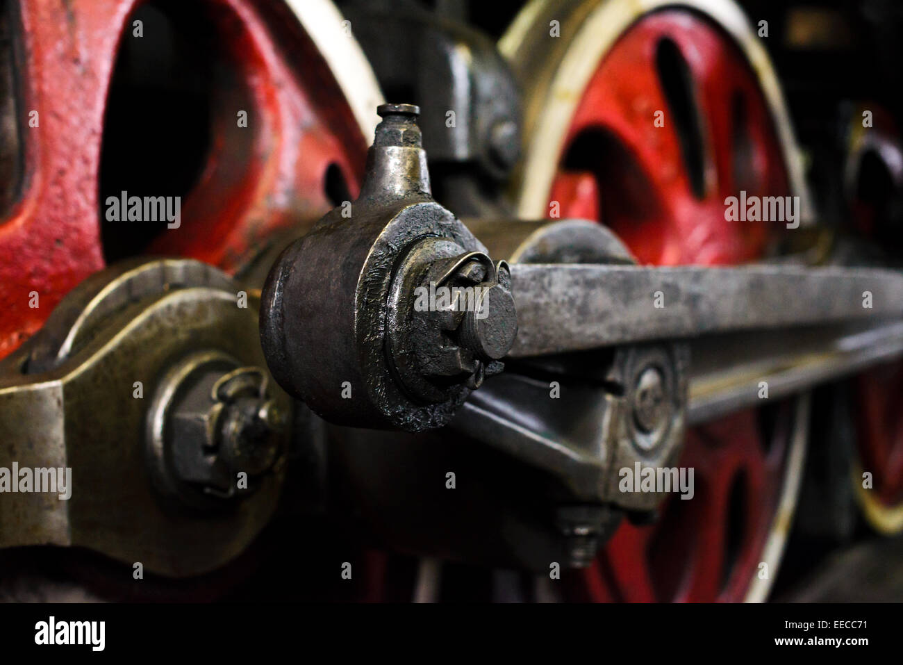 Steam locomotive wheel mechanism hi-res stock photography and images ...