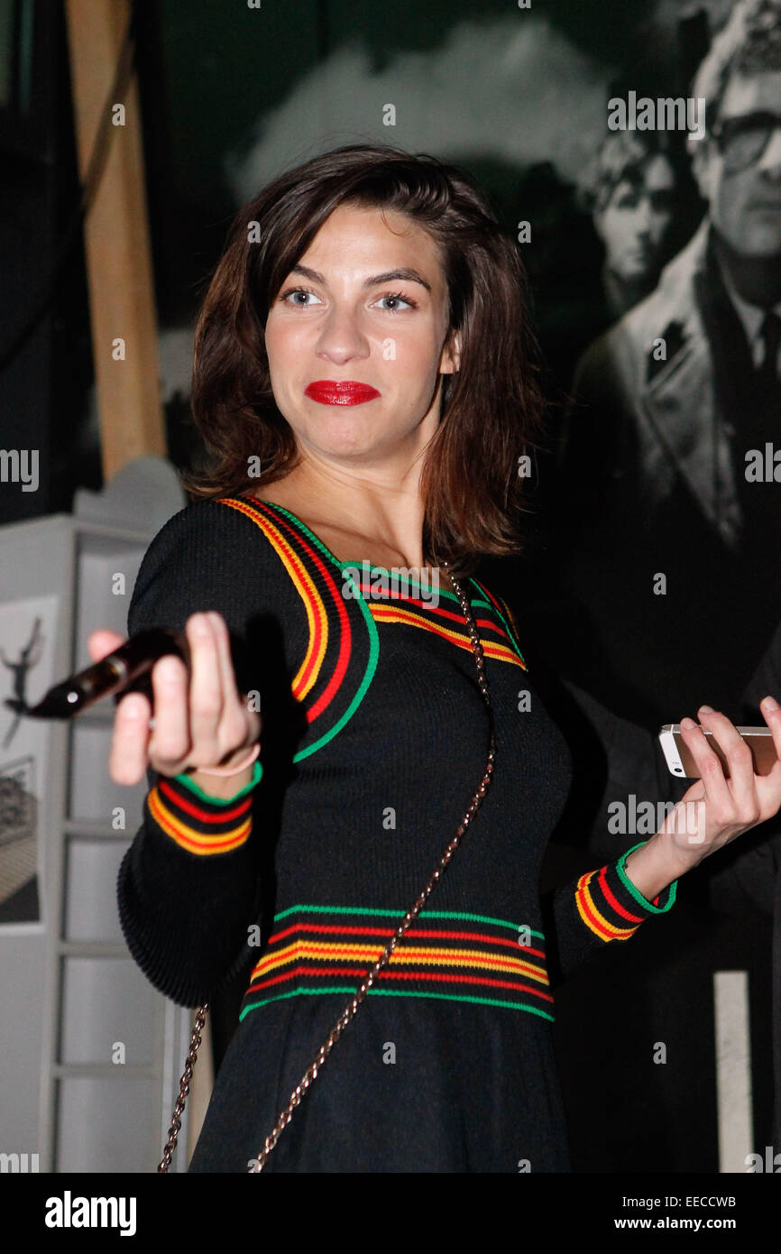 British actress and musician NATALIA TENA arrives for Athens premiere ...