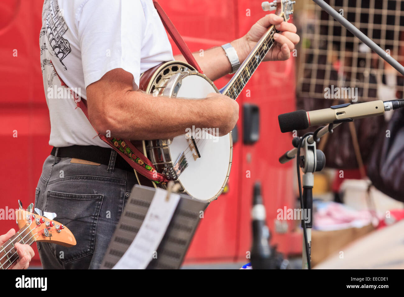 Banjo Man High Resolution Stock Photography and Images - Alamy