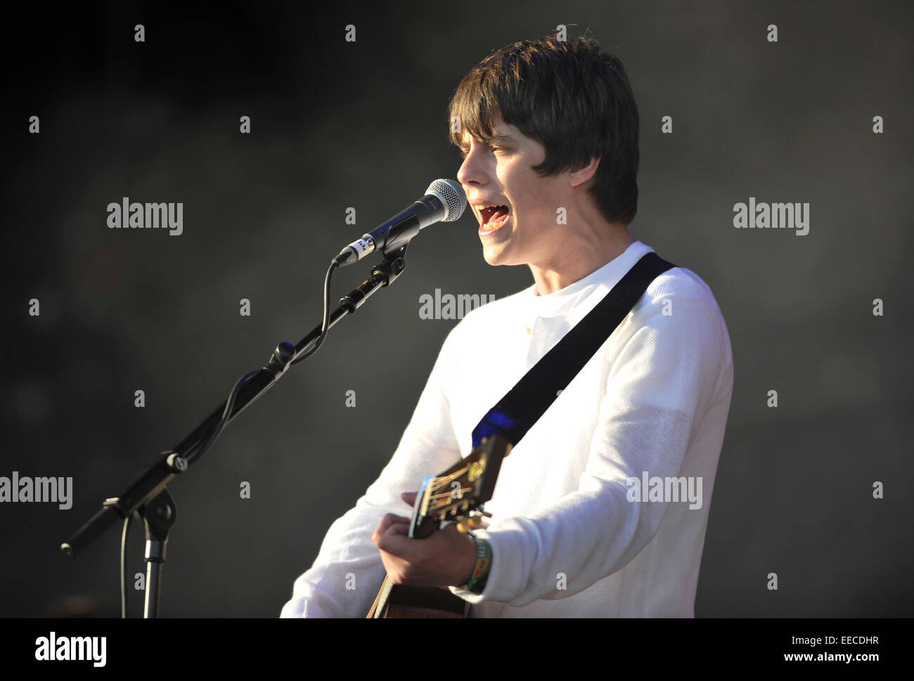 Jake Bugg performs at T in the Park 2014 Featuring: Jake Bugg Where ...