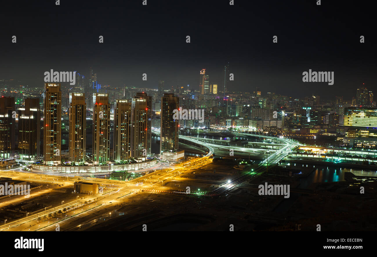 Abu dhabi night street hi-res stock photography and images - Alamy