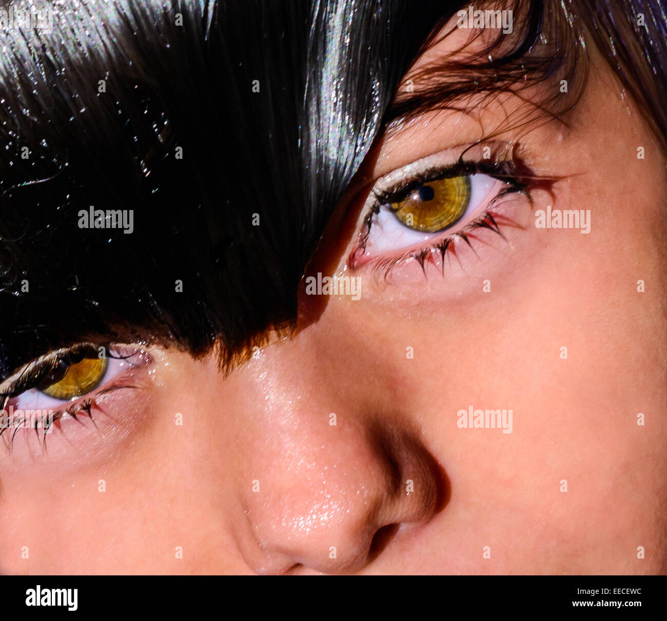 Pretty girl 8 years old hi-res stock photography and images - Alamy