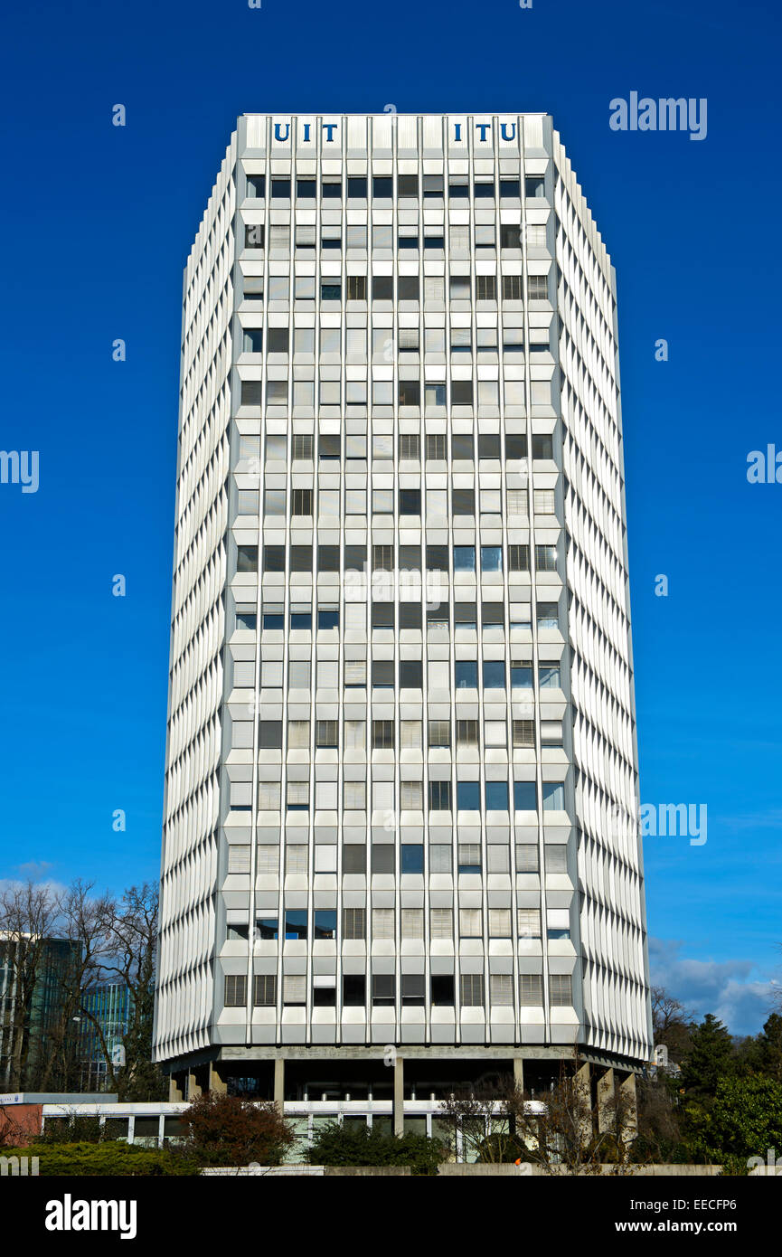 Headquarters of the International Telecommunication Union (ITU), Geneva ...