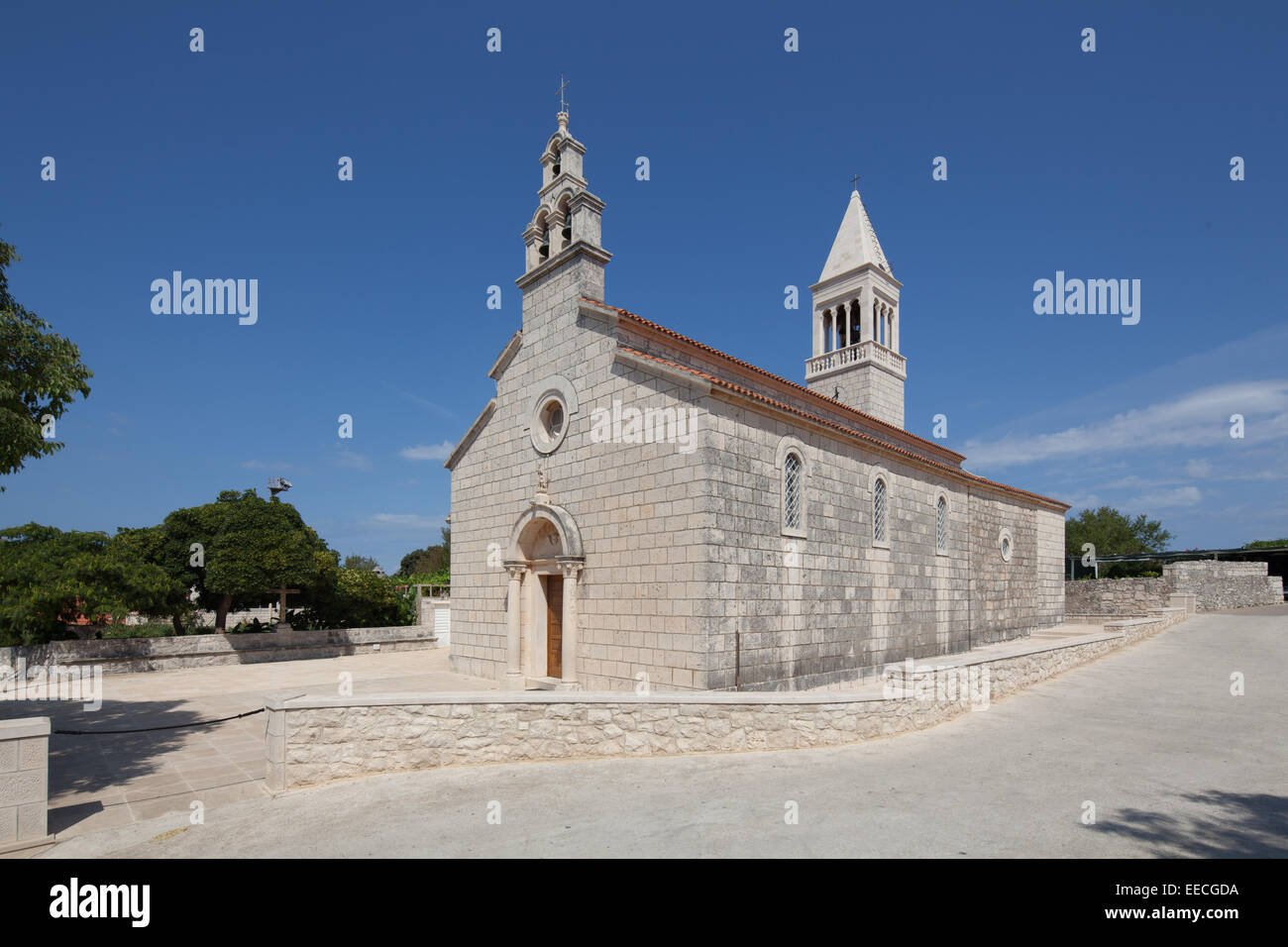 Sveti Rok (St. Roch) Church. Lumbarda, Croatia Stock Photo - Alamy