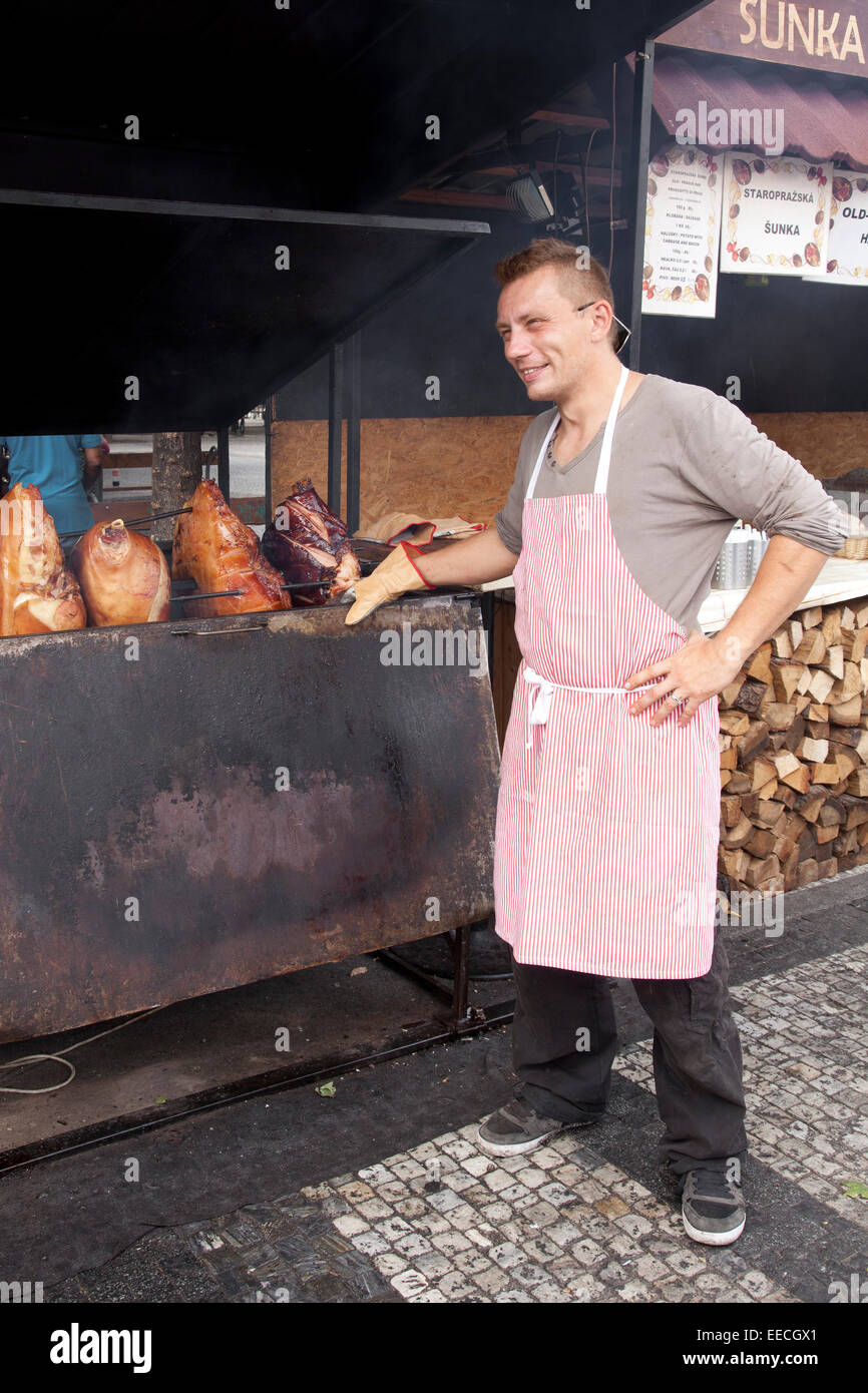 Roast pork prague czech republic hi-res stock photography and images ...