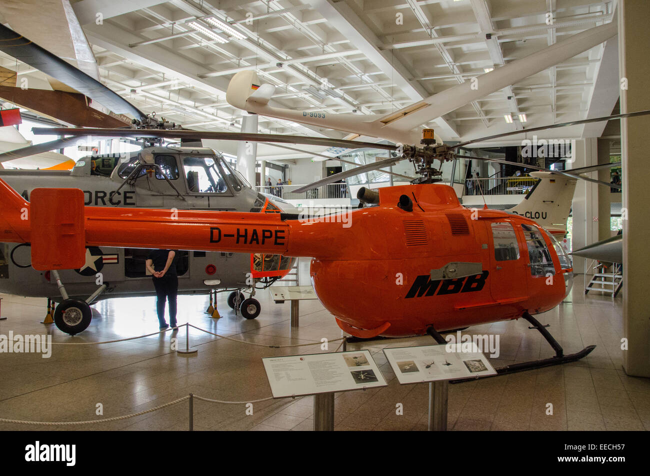 Deutsches museum mbb bo 105 hi-res stock photography and images - Alamy