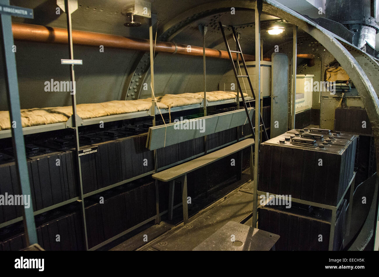 With a length of 42 m Submarine U1 is one of the largest exhibits of ...