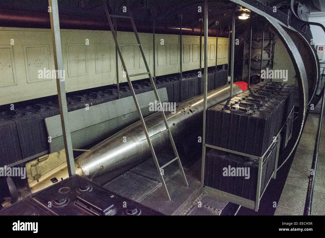 With a length of 42 m Submarine U1 is one of the largest exhibits of ...