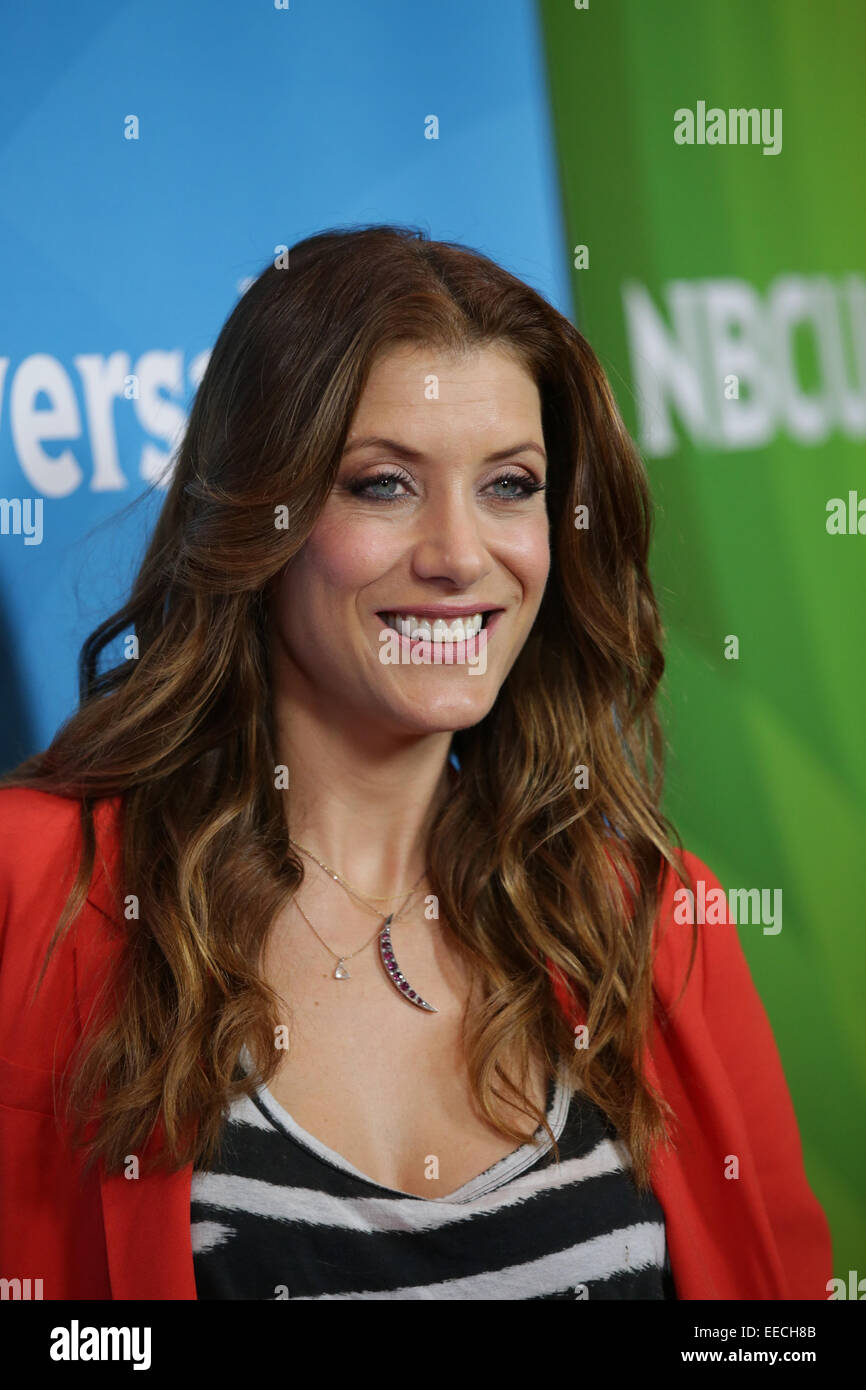 2014 NBCUniversal Press Tour held at The Beverly Hilton Hotel - Arrivals Featuring: Kate Walsh ...