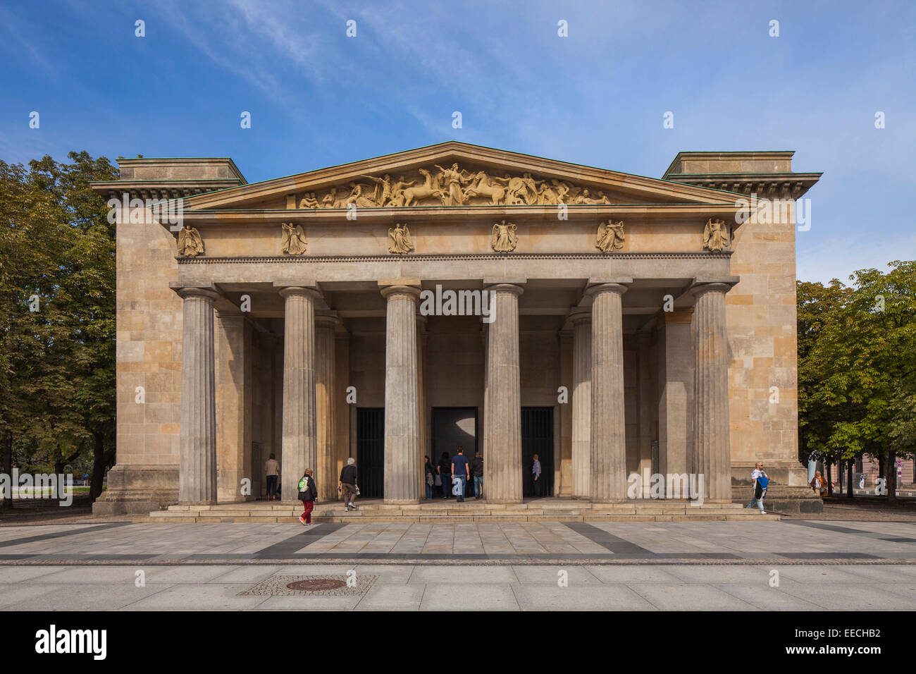 Neue Wache memorial. Berlin, Germany Stock Photo - Alamy