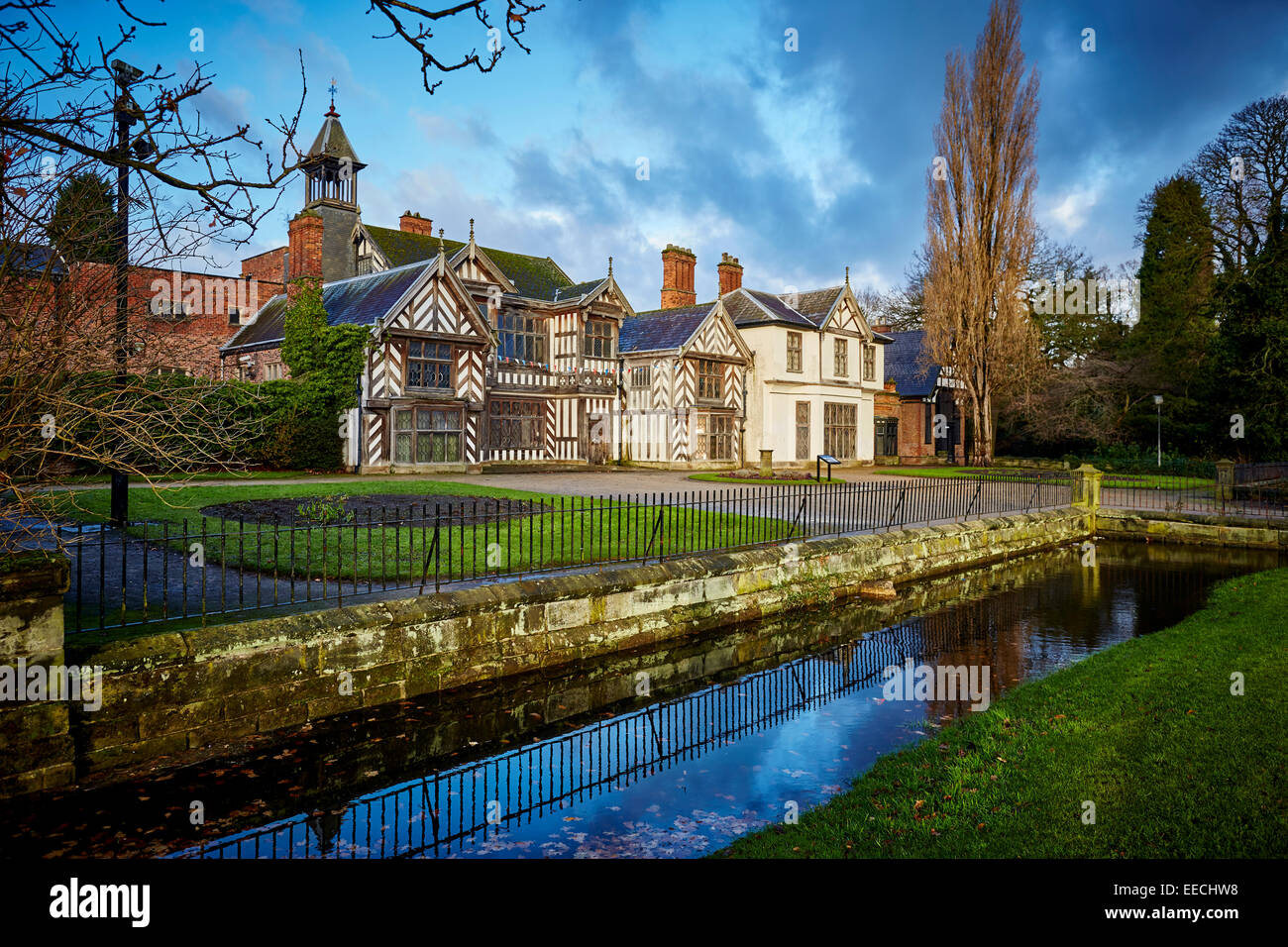 Wythenshawe Hall is a 16th-century medieval timber-framed historic ...