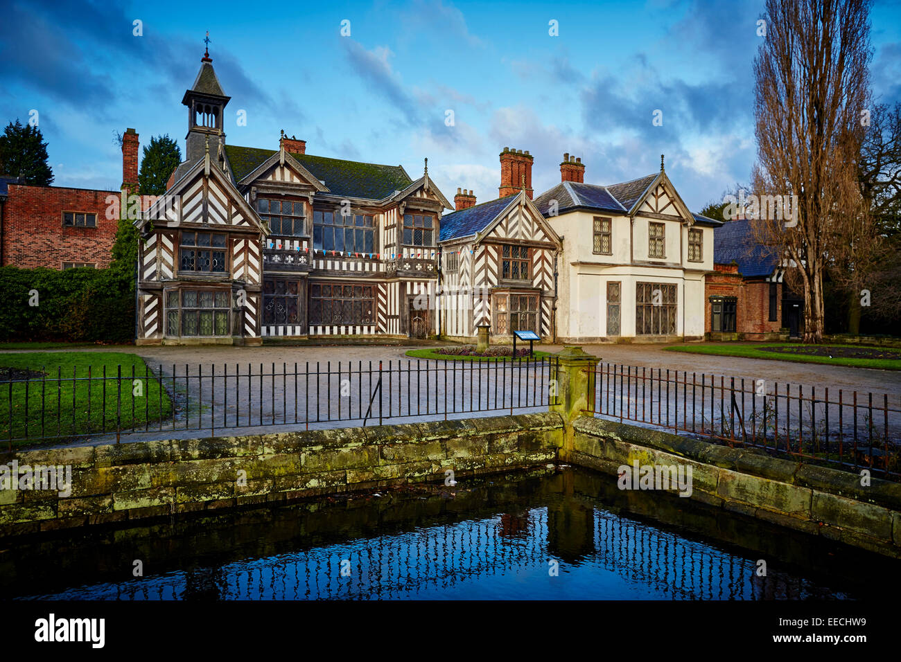 Wythenshawe Hall is a 16th-century medieval timber-framed historic ...