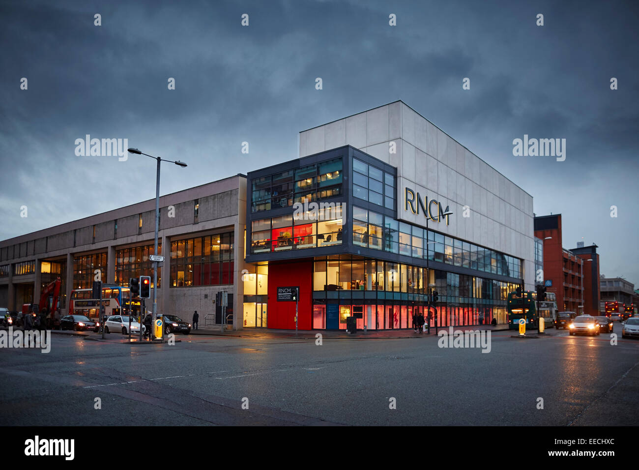 RNCM, Royal Northern College of Music on Oxford Road in Manchester UK ...