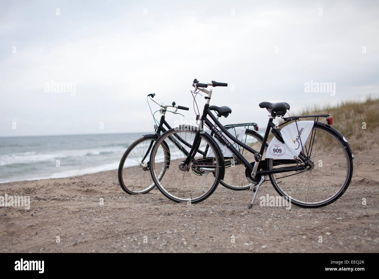 Bikes in Denmark Stock Photo - Alamy