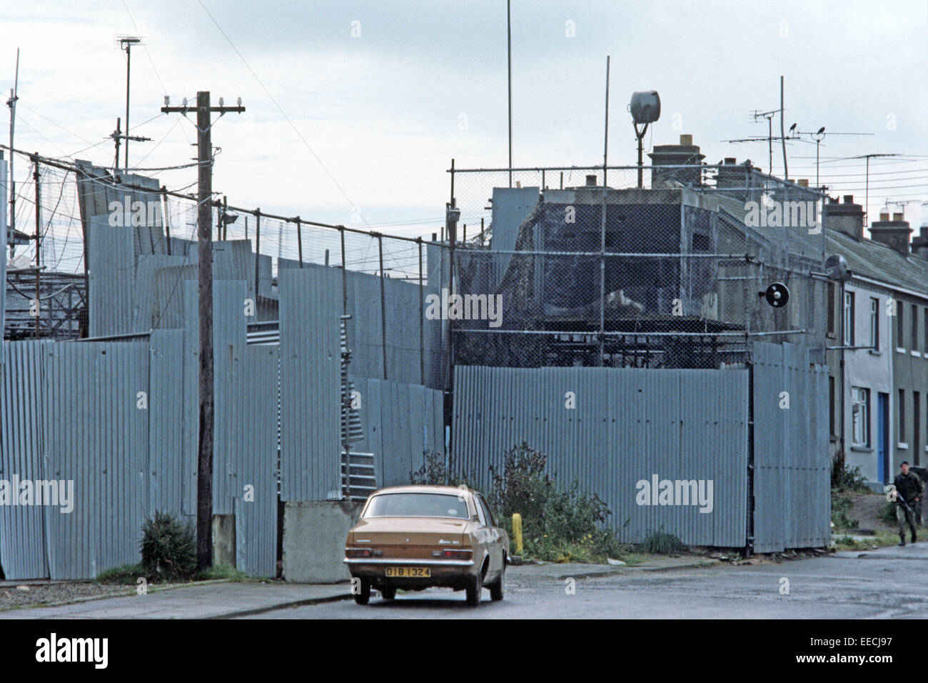 Heavily fortified police station hi-res stock photography and images ...