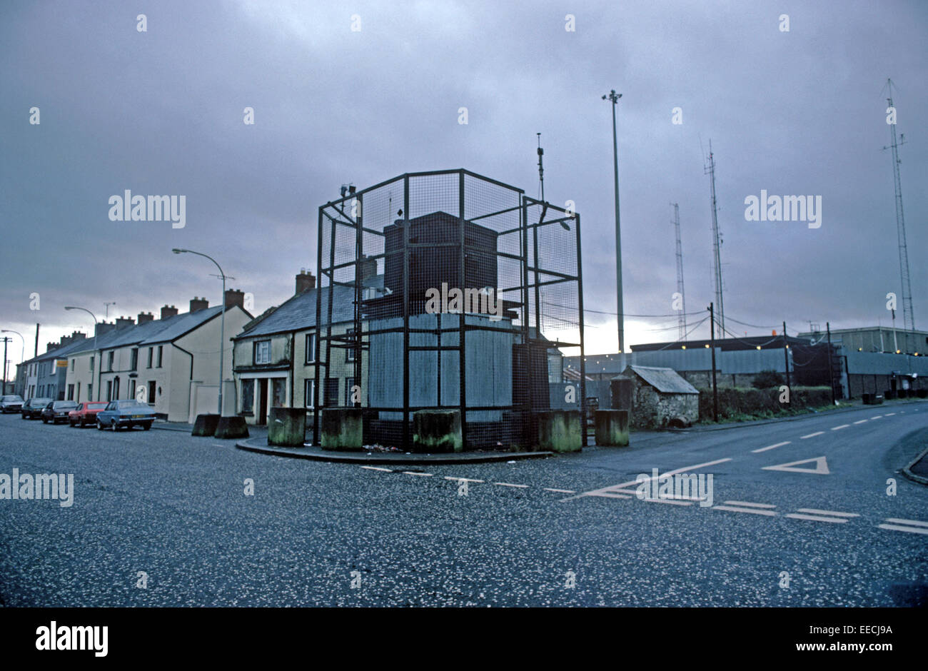 CROSSMAGLEN, NORTHERN IRELAND - November 1985. Crossmaglen Heavily ...