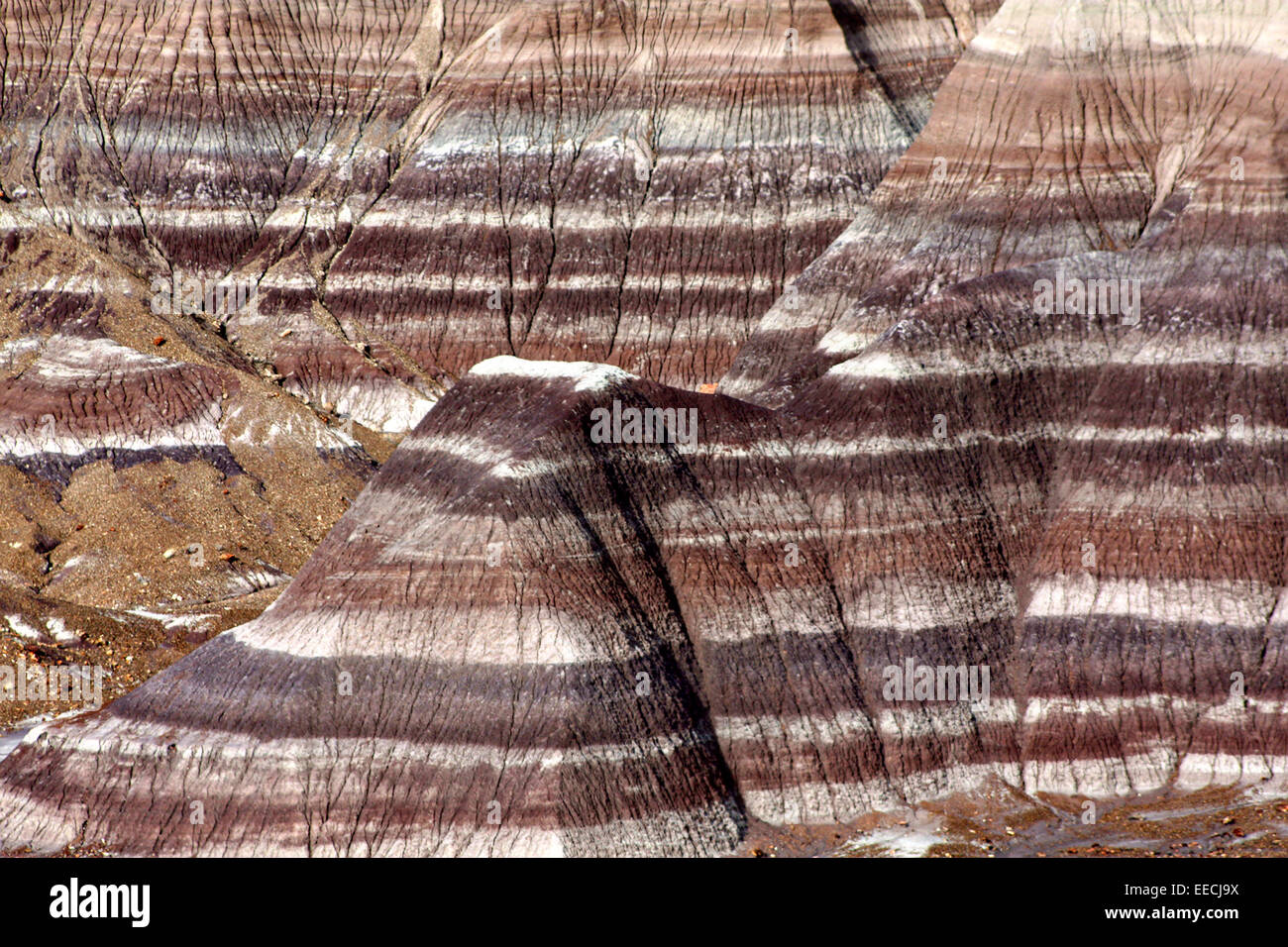 Striped badlands hi-res stock photography and images - Alamy