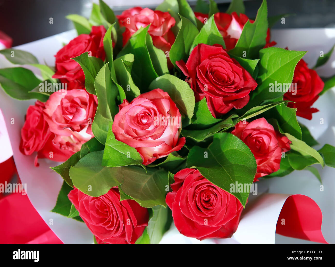 Bouquet of roses Stock Photo - Alamy