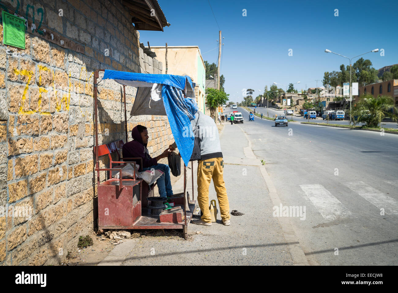 ethiopia street scenes, Mekele or Mekelle, Ethiopia, Africa Stock Photo ...
