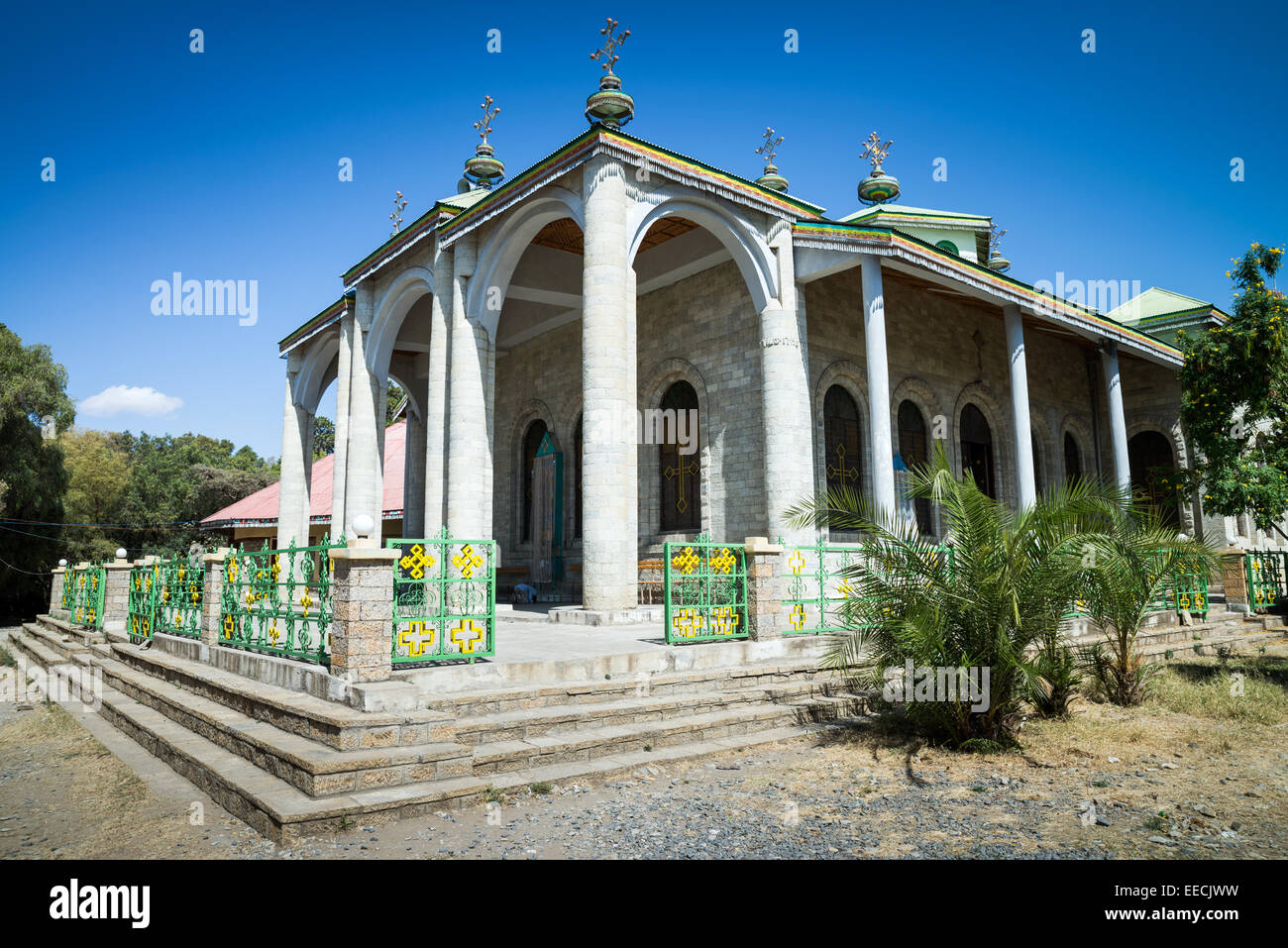 Tekele Haymanot Church, Mekele city, Ethiopia, Afrika Stock Photo - Alamy