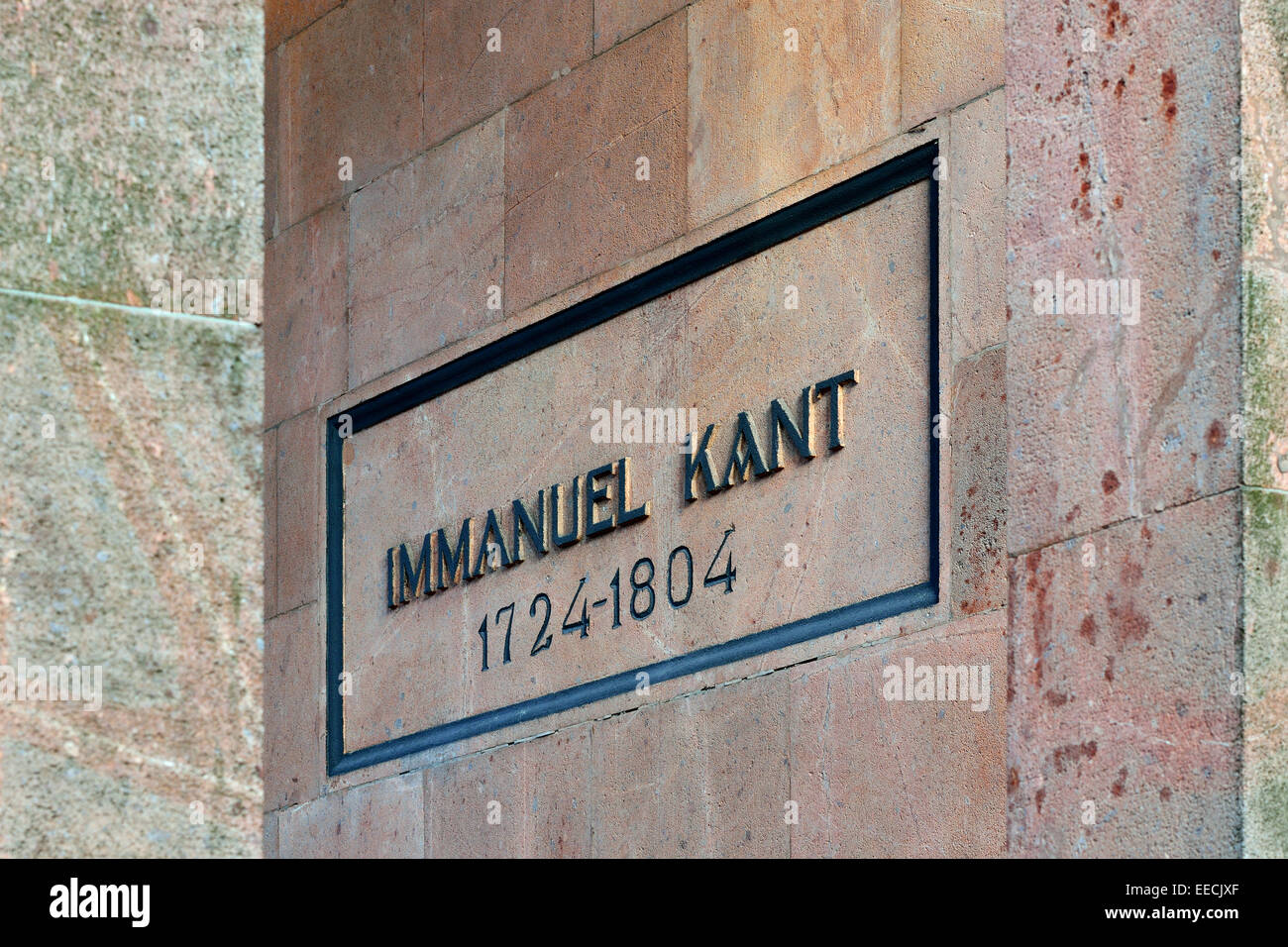 Tomb of the German philosopher Immanuel Kant near The Cathedral ...