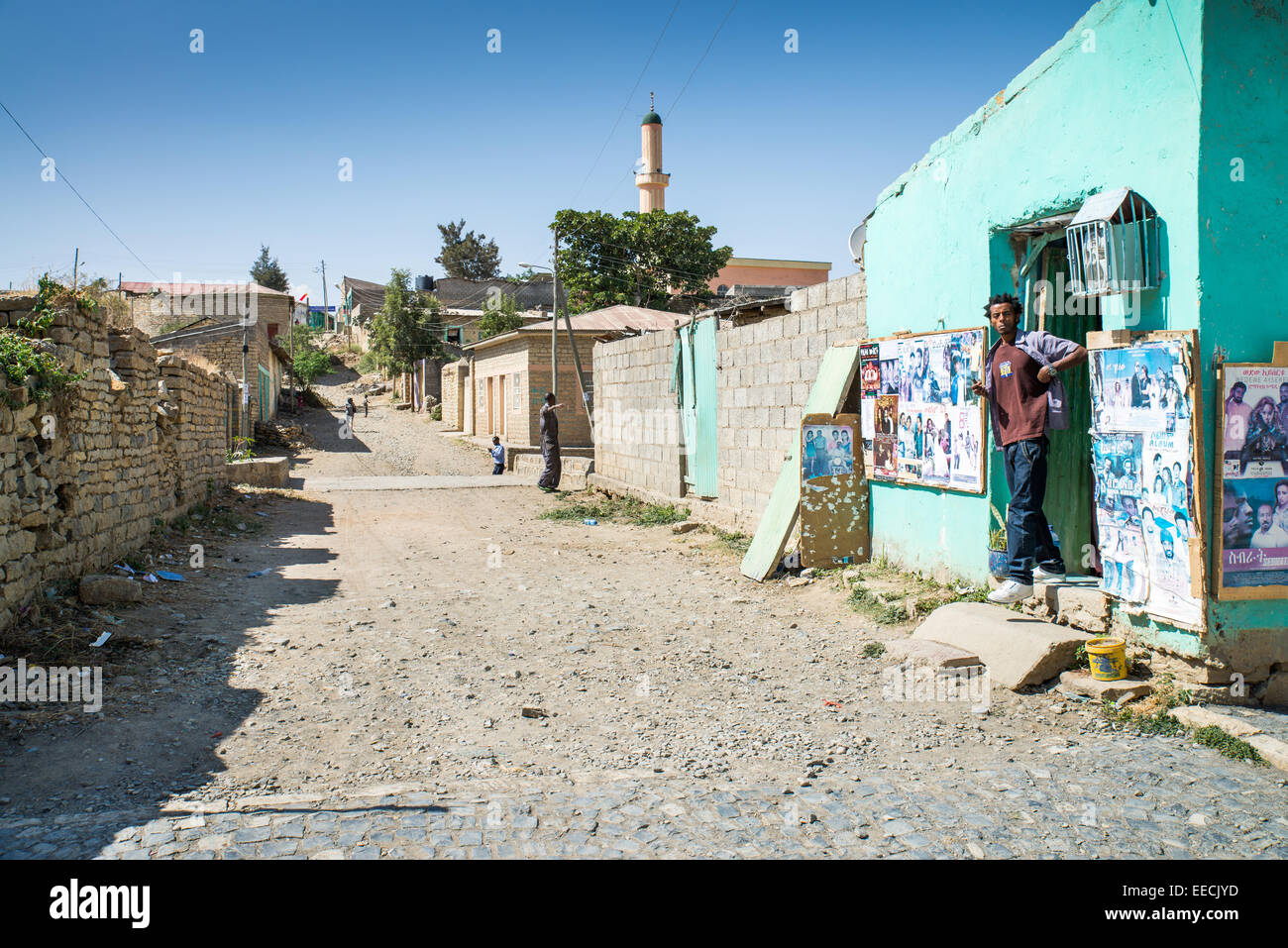 ethiopia street scenes, Mekele or Mekelle, Ethiopia, Africa Stock Photo ...
