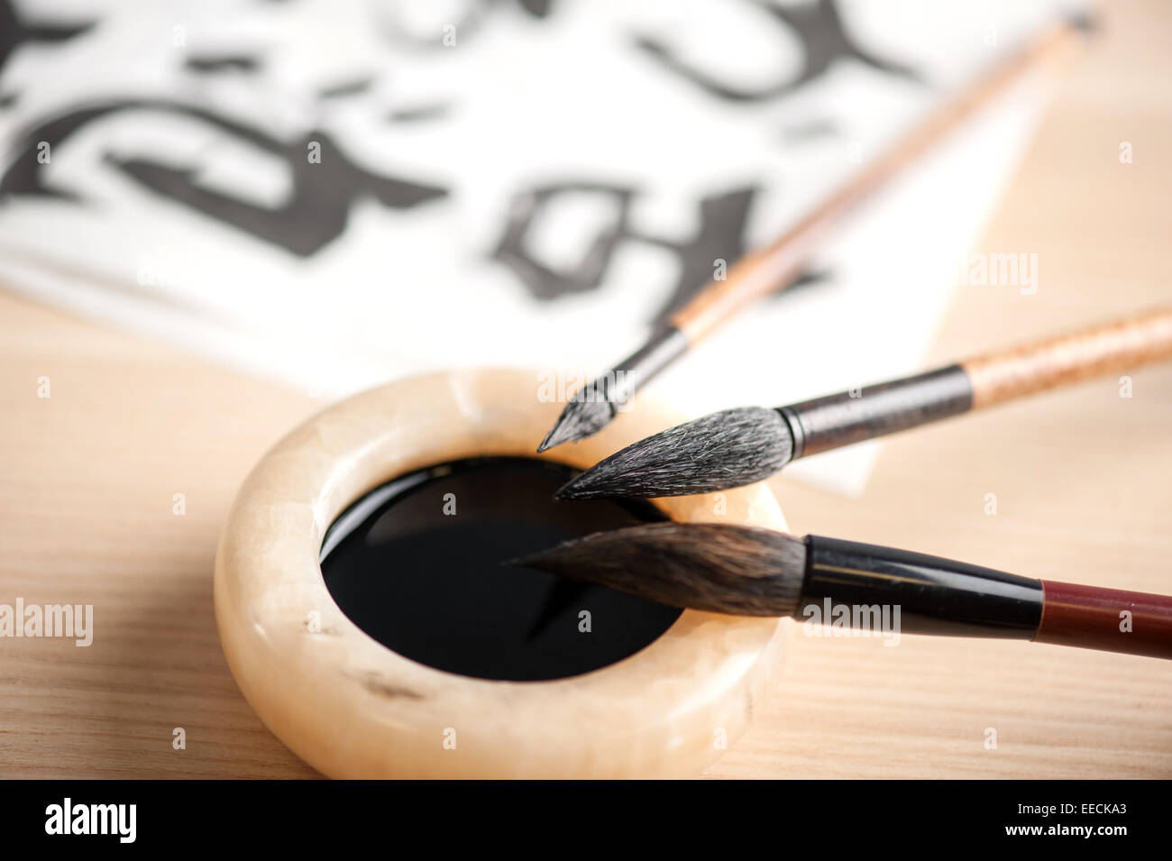 Calligraphy tools hi-res stock photography and images - Alamy