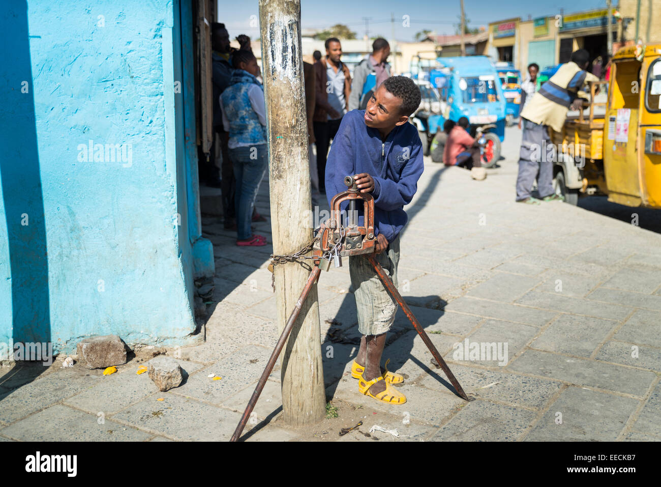 Ethiopia street scenes mekele mekelle hi-res stock photography and ...