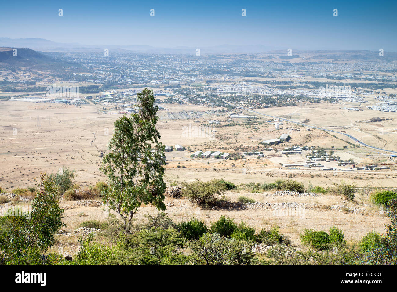 viewpoint of the city Mekele, Ethiopia, Africa Stock Photo - Alamy
