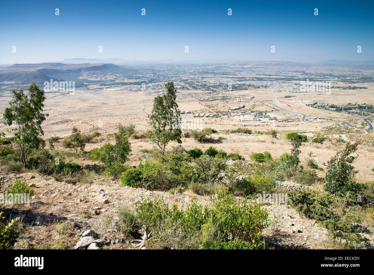 viewpoint of the city Mekele, Ethiopia, Africa Stock Photo - Alamy