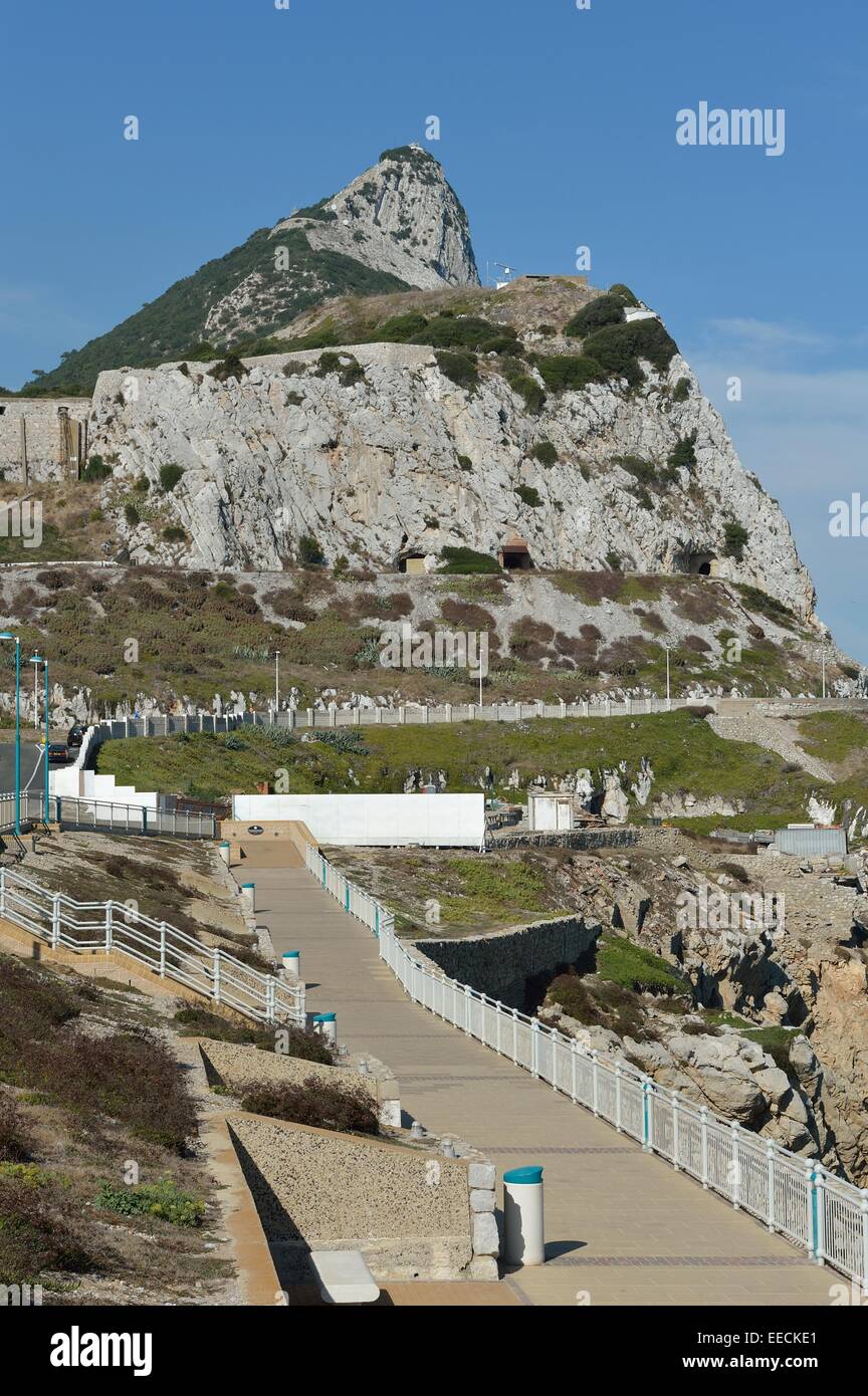 Viewing area europa point hi-res stock photography and images - Alamy