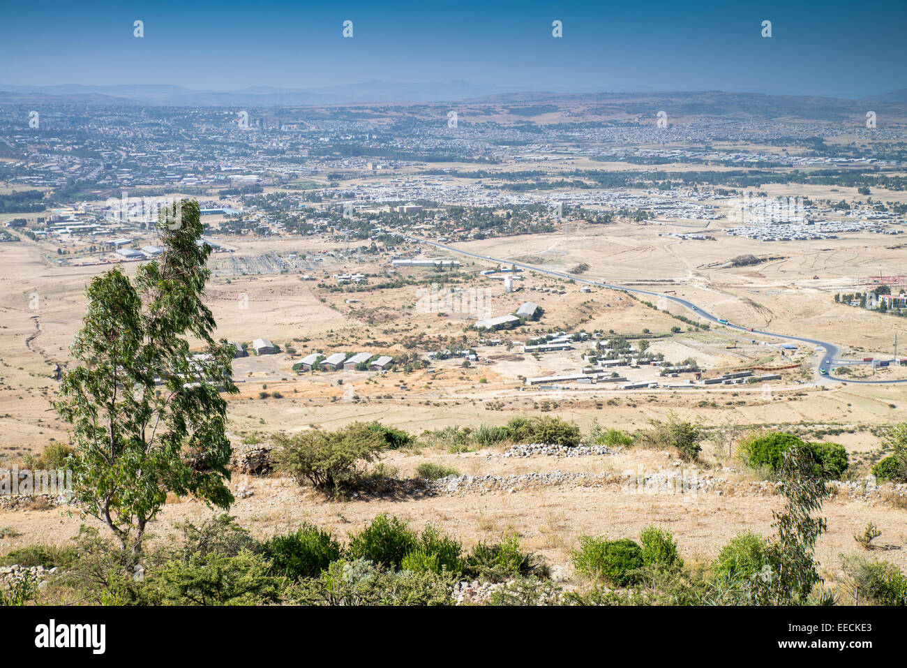 viewpoint of the city Mekele, Ethiopia, Africa Stock Photo - Alamy