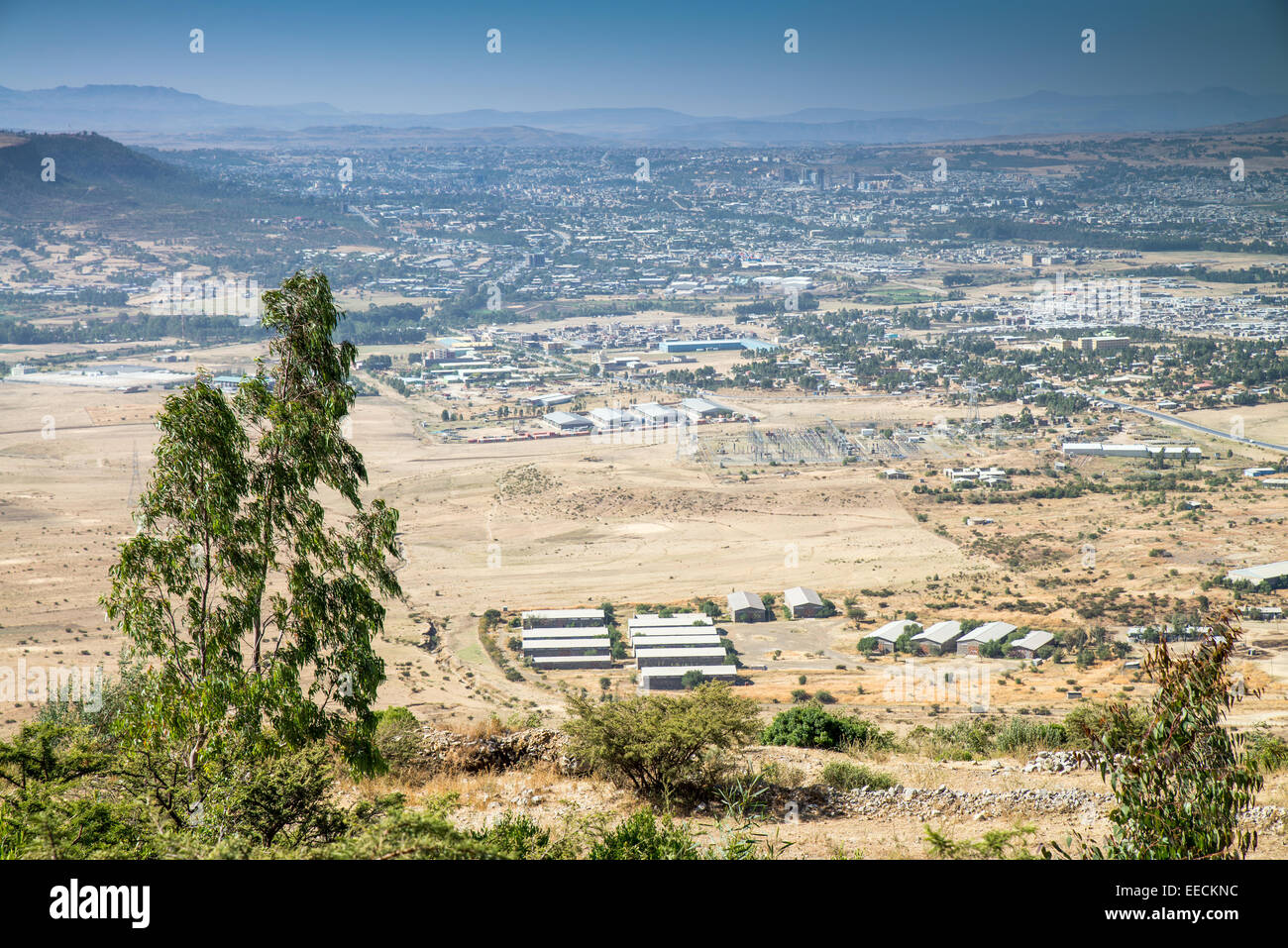 viewpoint of the city Mekele, Ethiopia, Africa Stock Photo - Alamy