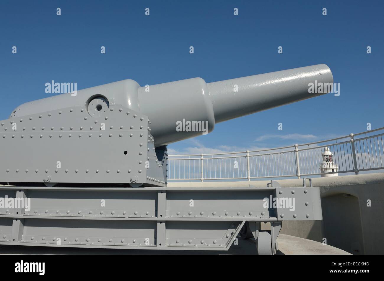 Harding's Battery Europa Road with a 12.5 inch 38 ton RML gun, Europa ...