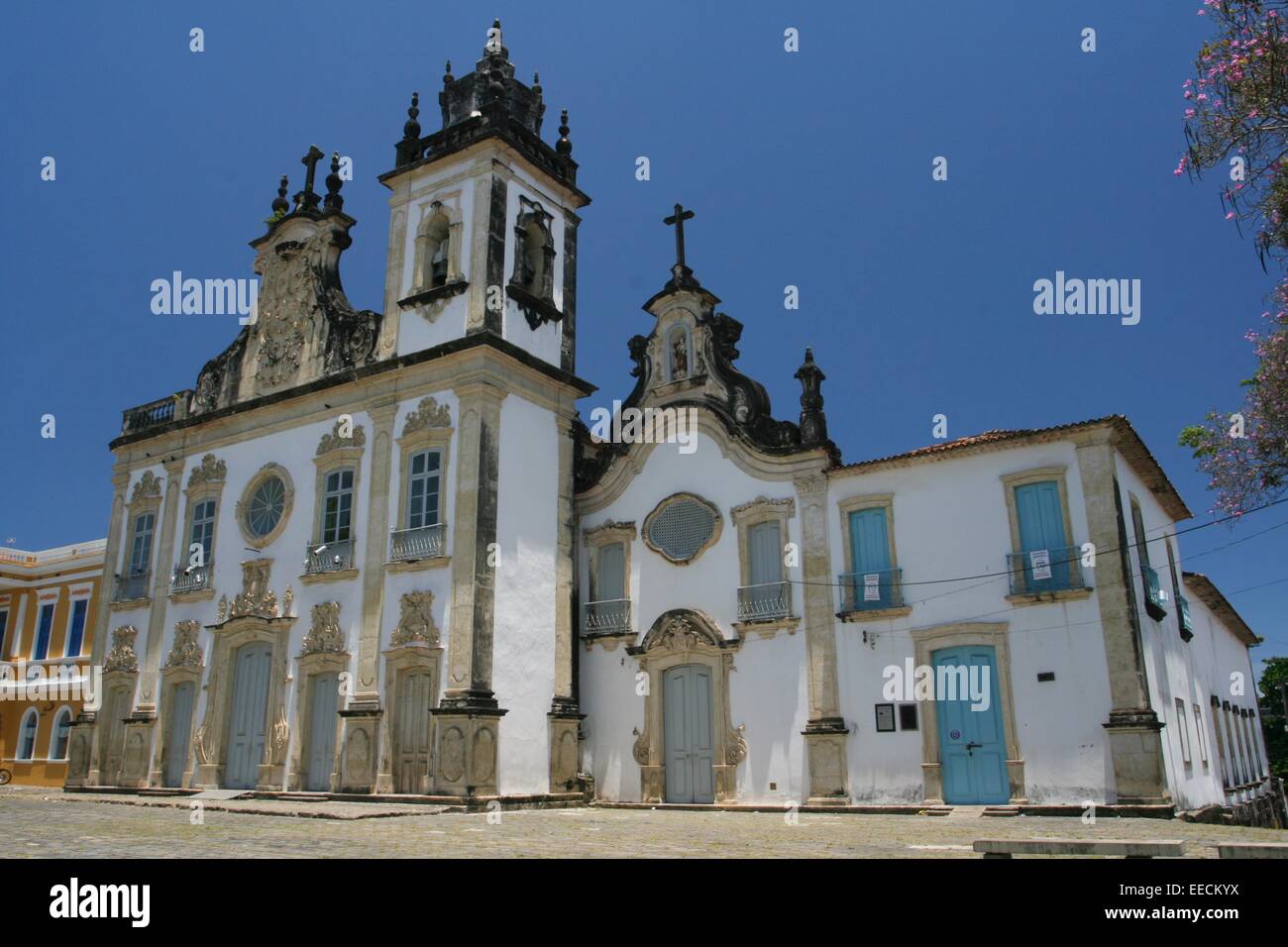 The Church of Saint Francis, in Joao Pessoa, is considered by many the ...