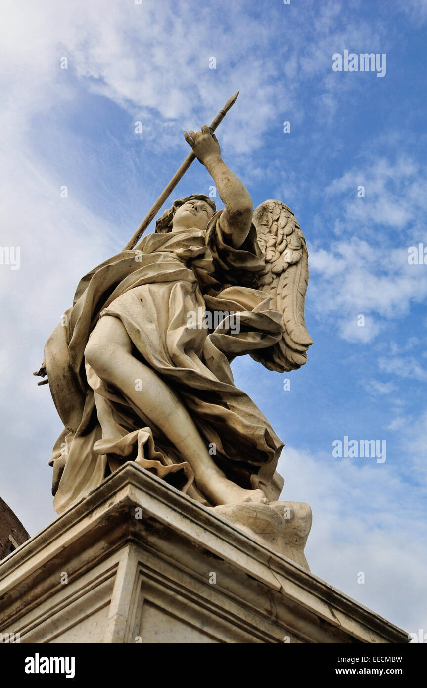 Italian baroque angel angels statue sculpture hi-res stock photography ...