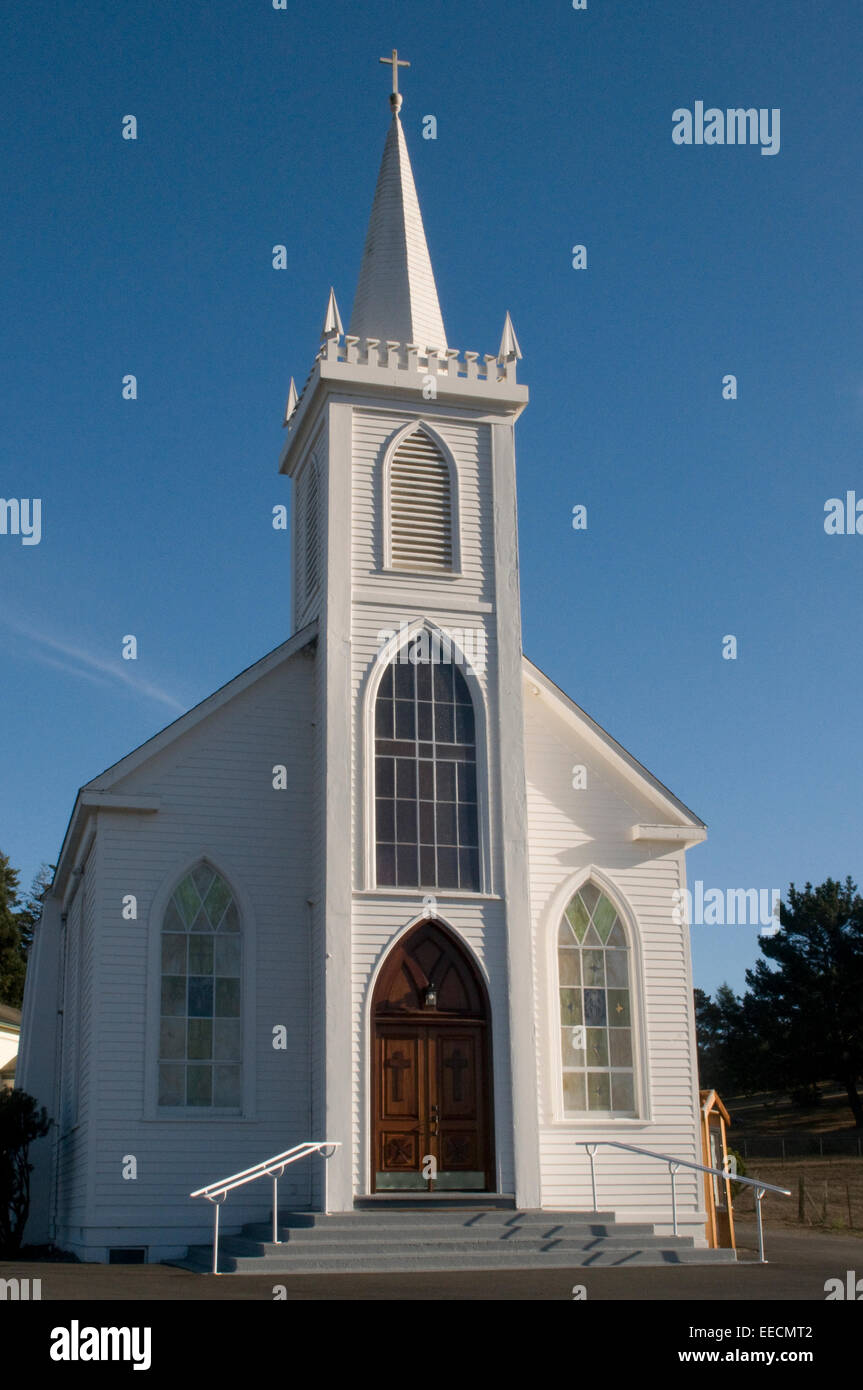 St Theresa of Avila Church Bodega Northern California USA built by ...