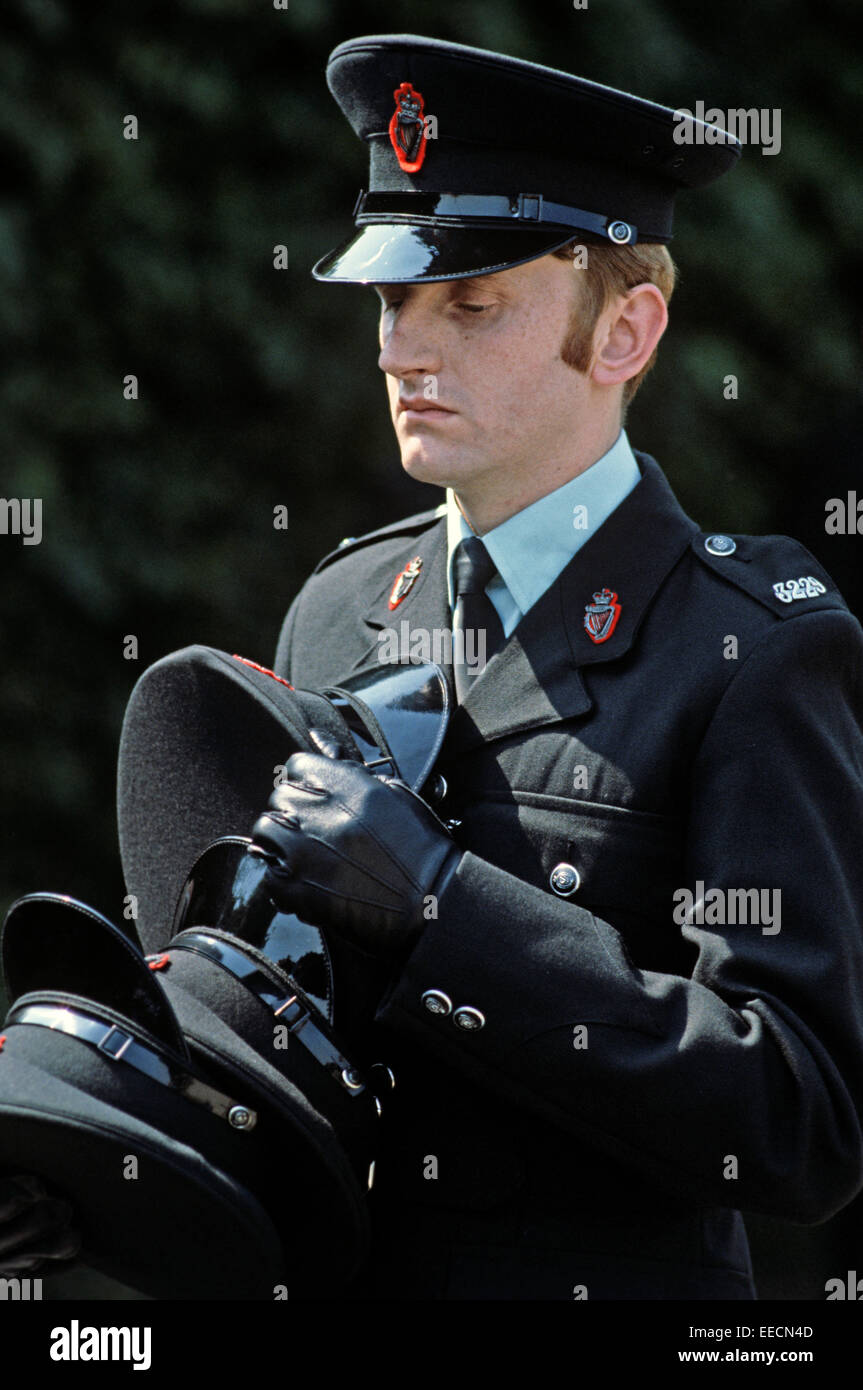 County Fermanagh, United Kingdom - September 1978. Murdered RUC, Royal ...