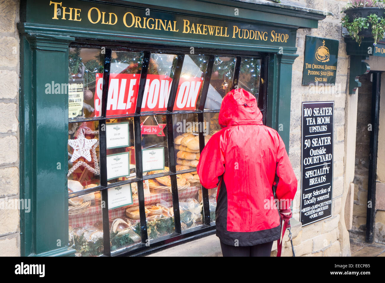 The original bakewell pudding shop hi-res stock photography and images ...