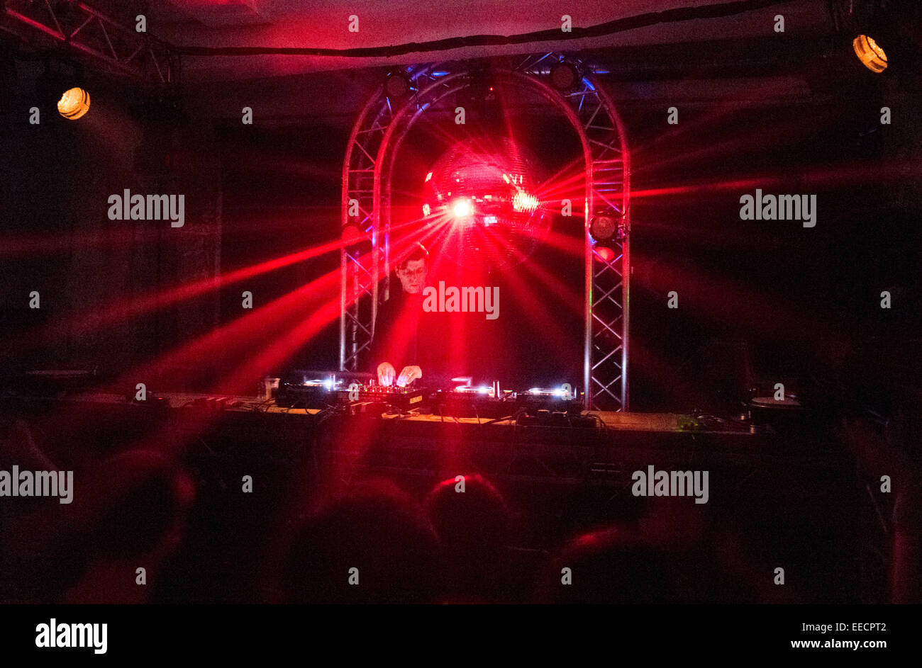 DJ Dixon playing live in London at the Hydra Stock Photo - Alamy