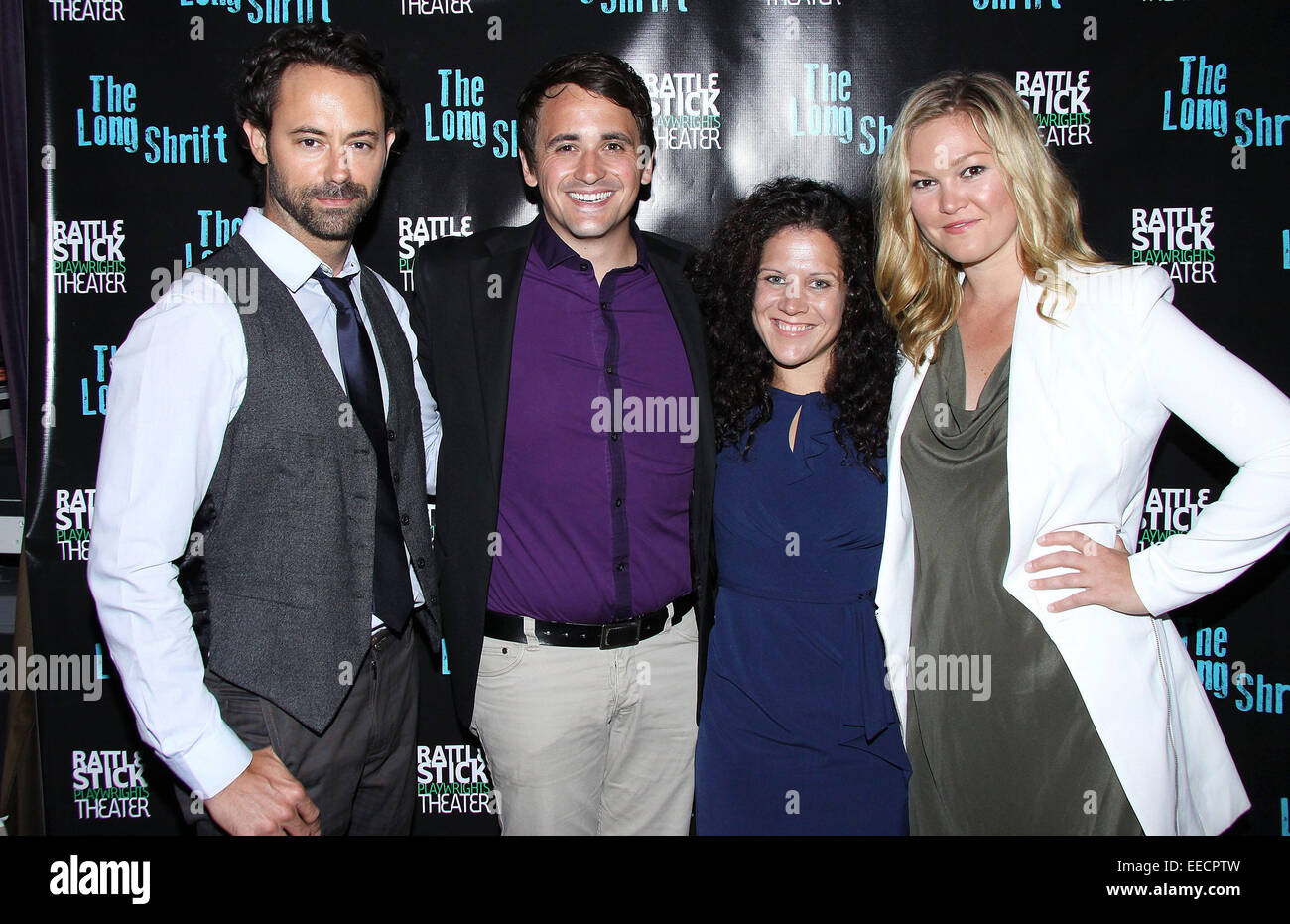 Opening night of The Long Shrift at the Rattlestick Playwrights Theater ...