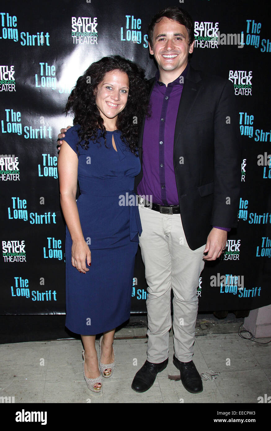 Opening night of The Long Shrift at the Rattlestick Playwrights Theater ...