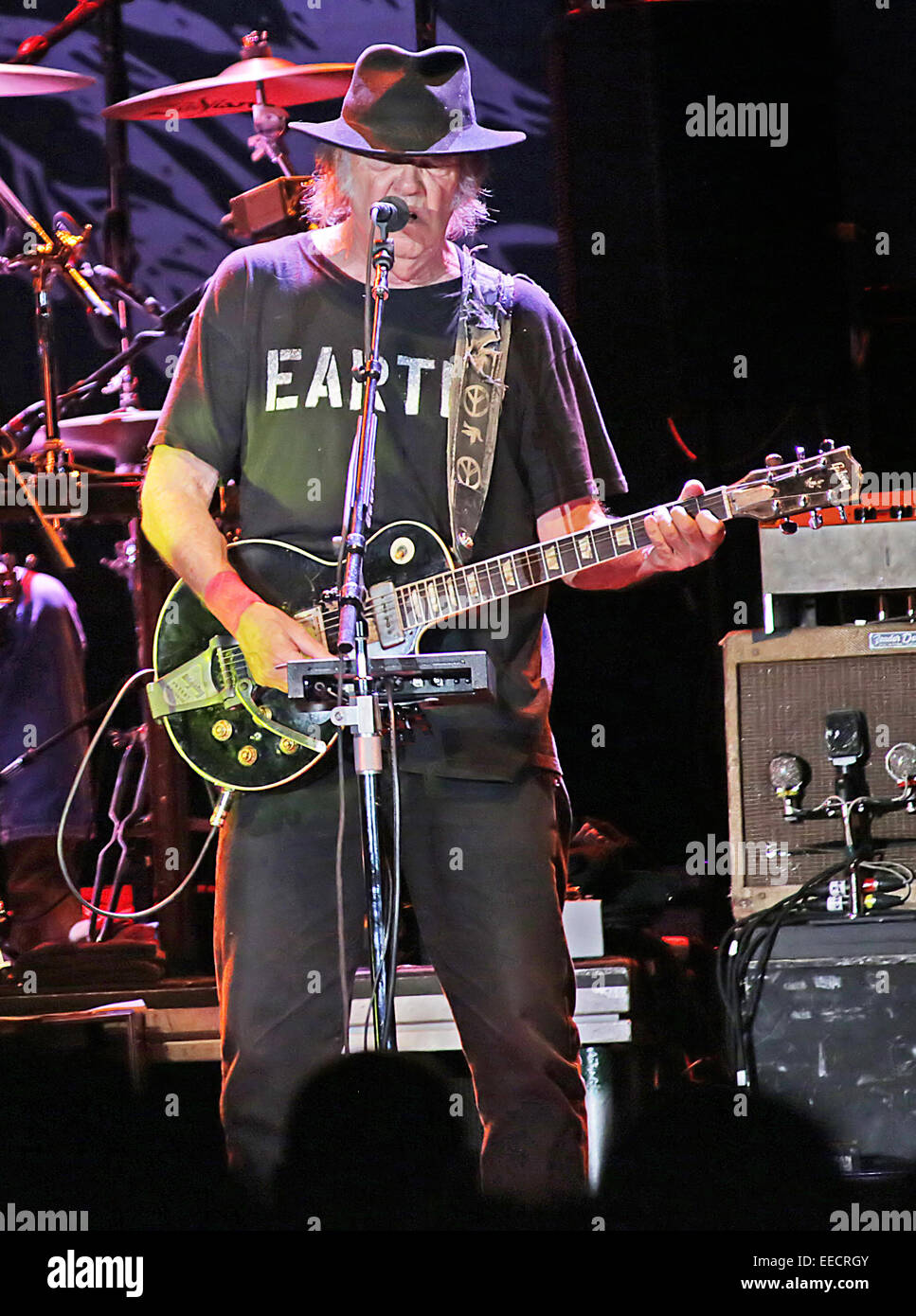 Neil Young performs live at Liverpool's Echo Arena Featuring: Neil ...
