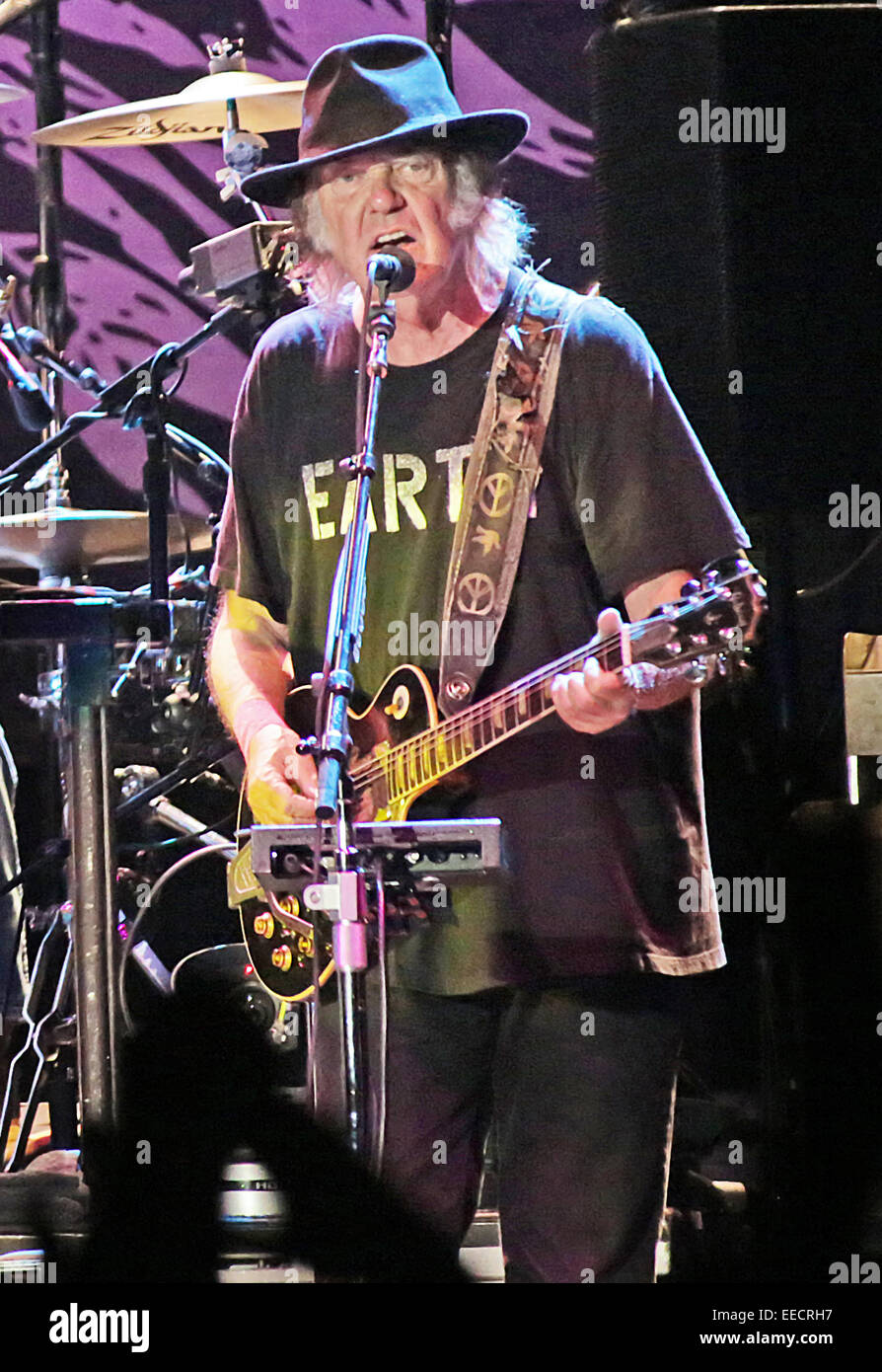 Neil Young performs live at Liverpool's Echo Arena Featuring: Neil ...