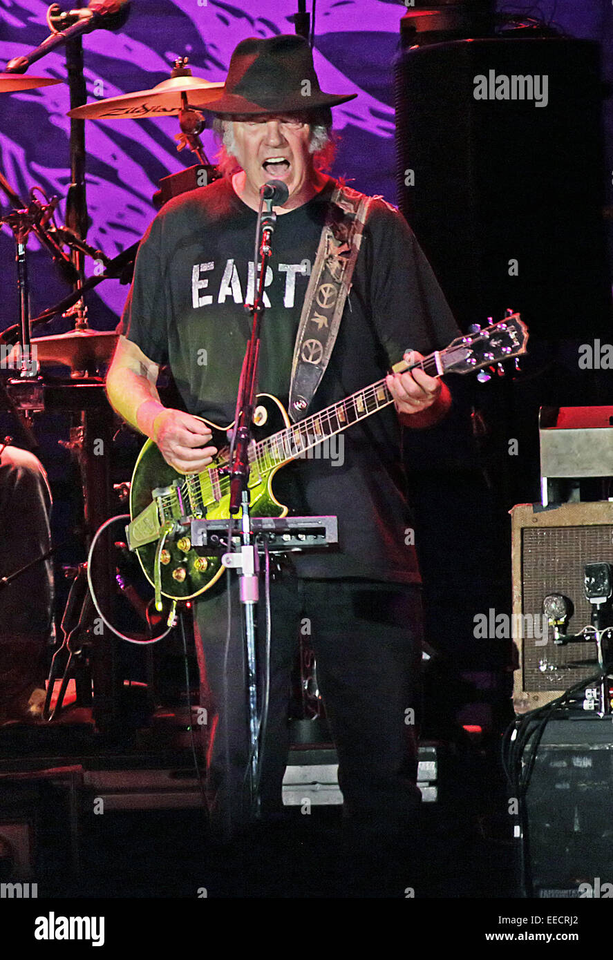 Neil Young performs live at Liverpool's Echo Arena Featuring: Neil ...