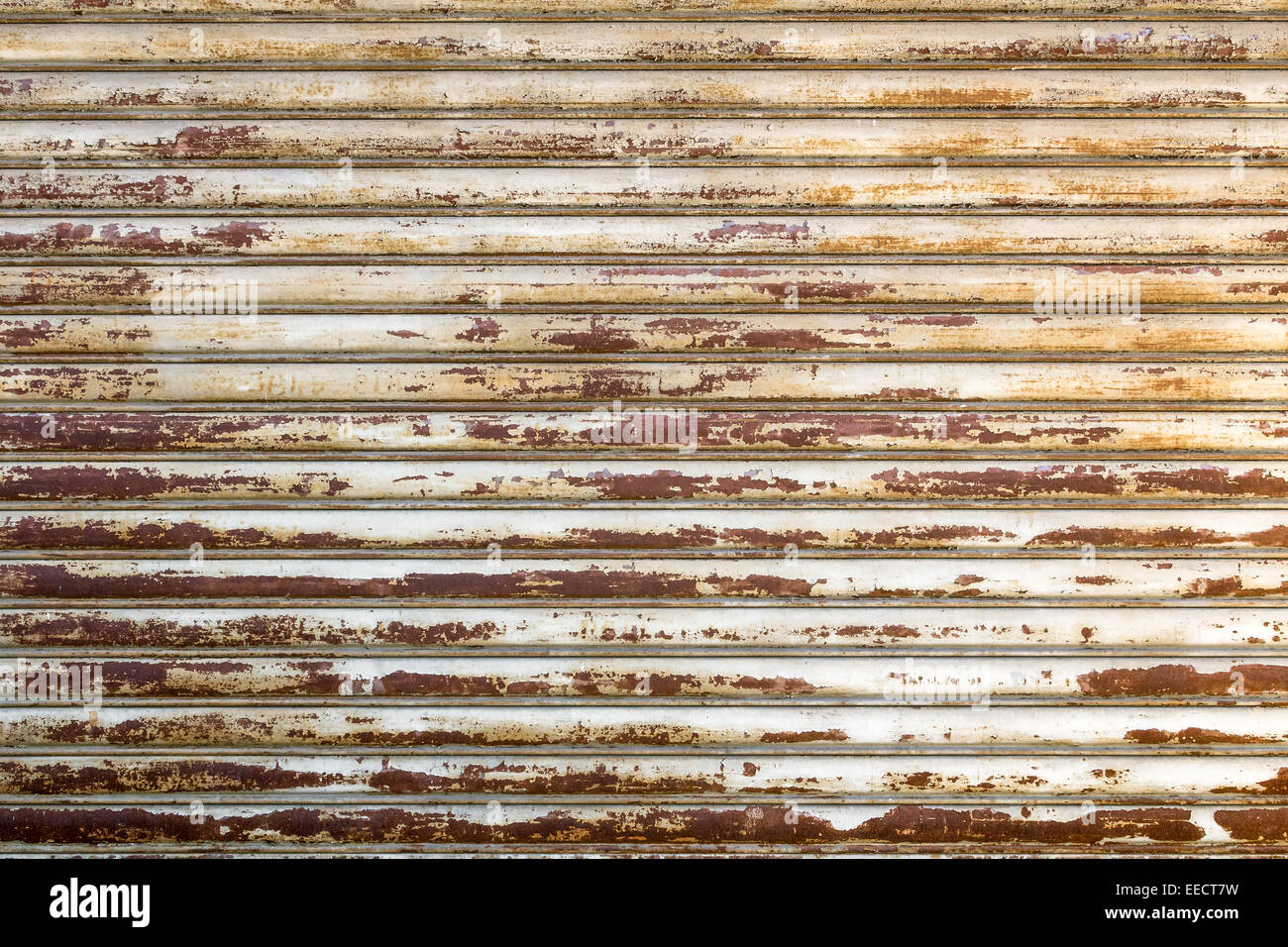 A shutter totally rusted, closed by years Stock Photo - Alamy