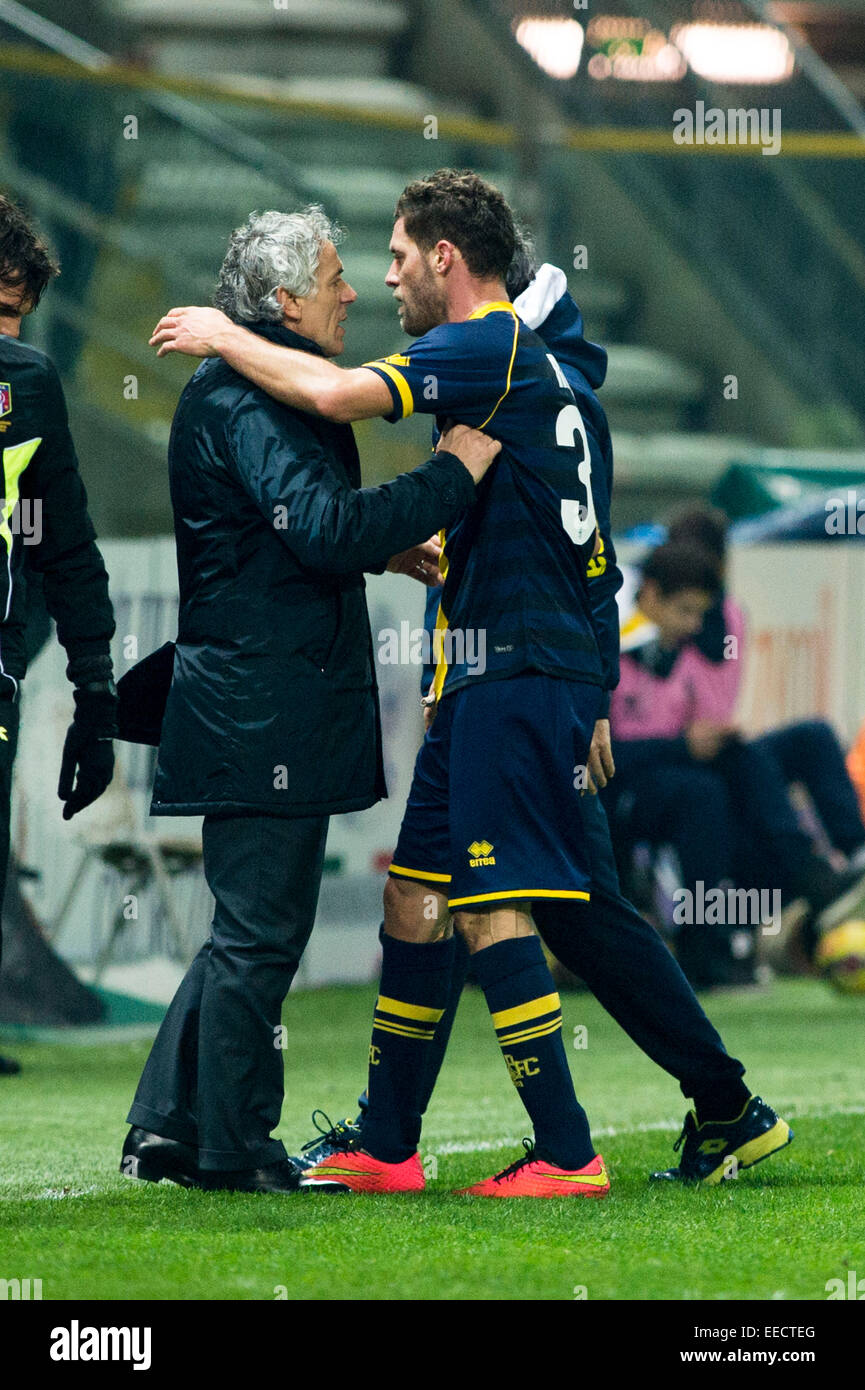 Parma, Italy. 14th Jan, 2015. Andrea Rispoli (Parma) Football/Soccer ...