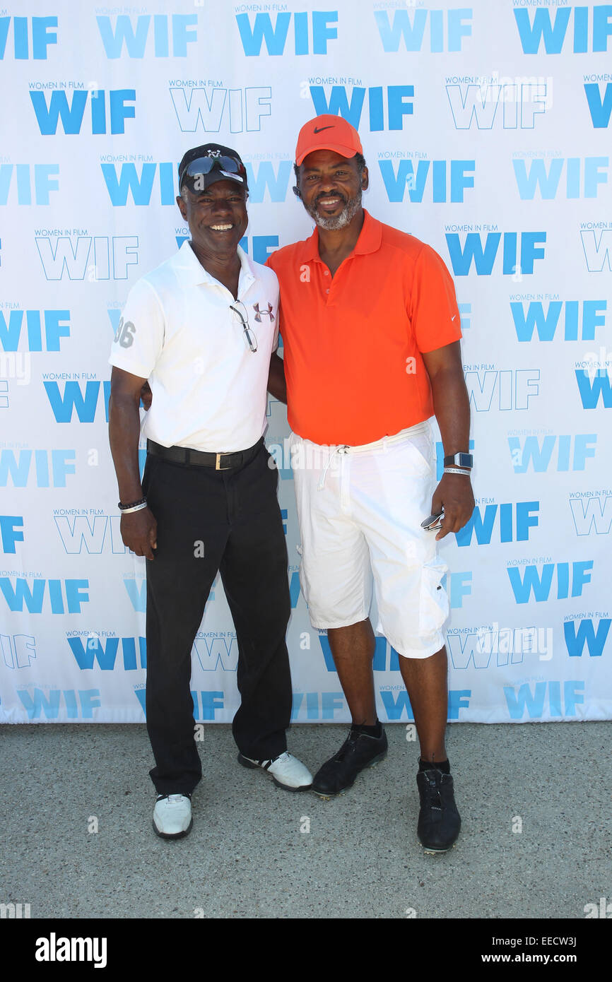 17th Annual Women In Film Golf Classic Featuring: Glynn Turman,Richard ...
