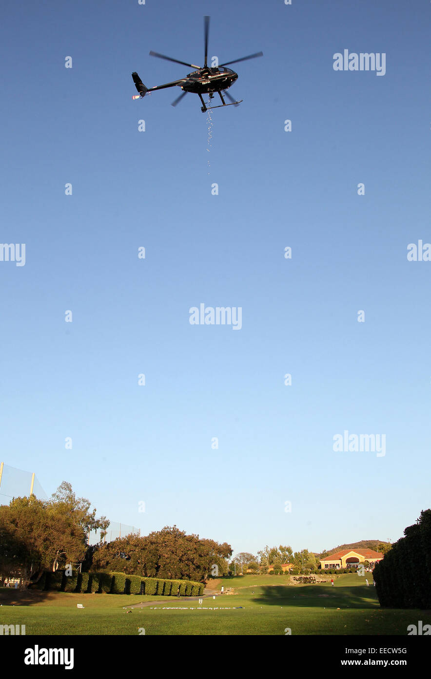 17th Annual Women In Film Golf Classic Featuring: Helicopter Ball Drop ...