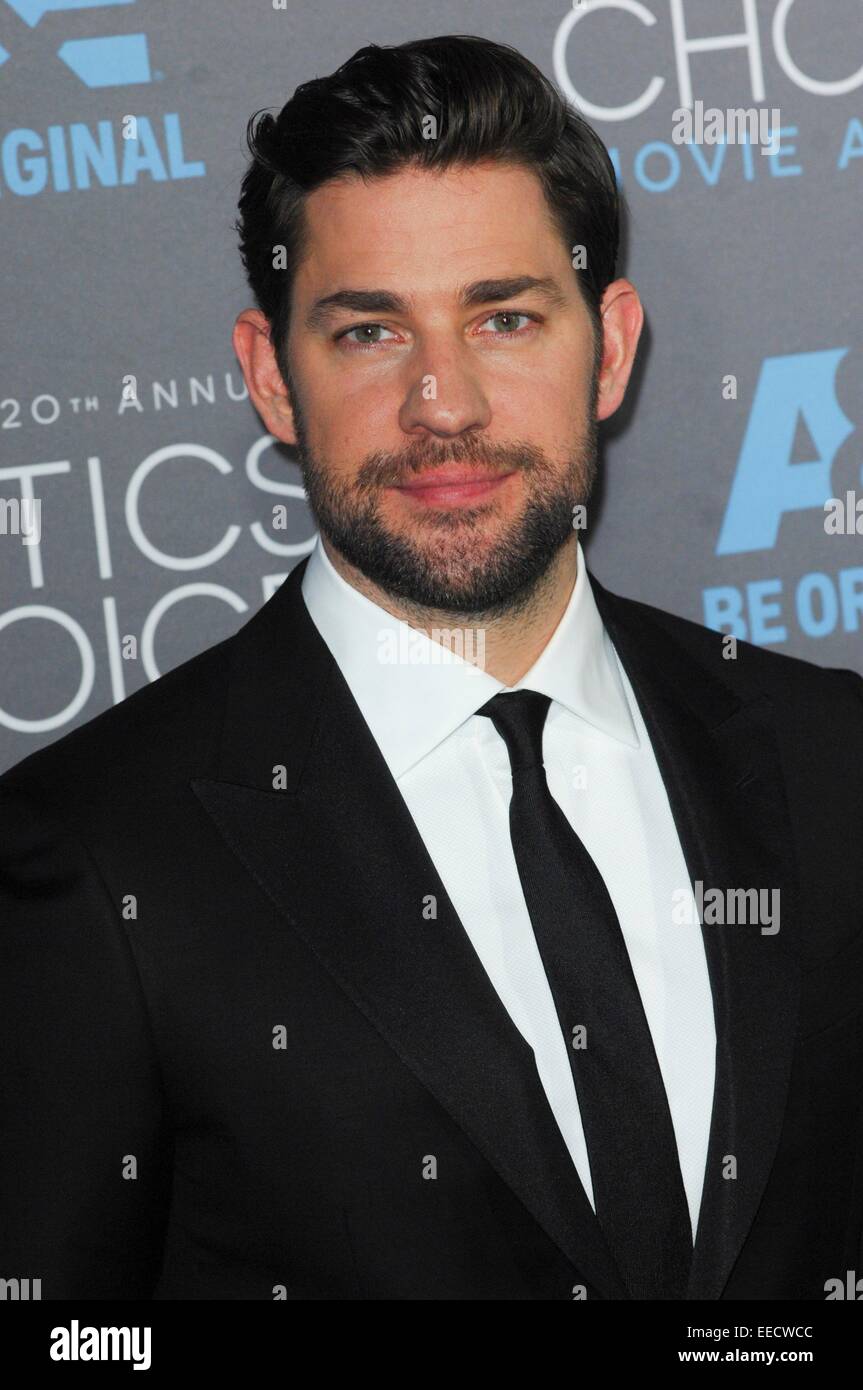 Los Angeles, CA, USA. 15th Jan, 2015. John Krasinski at arrivals for ...